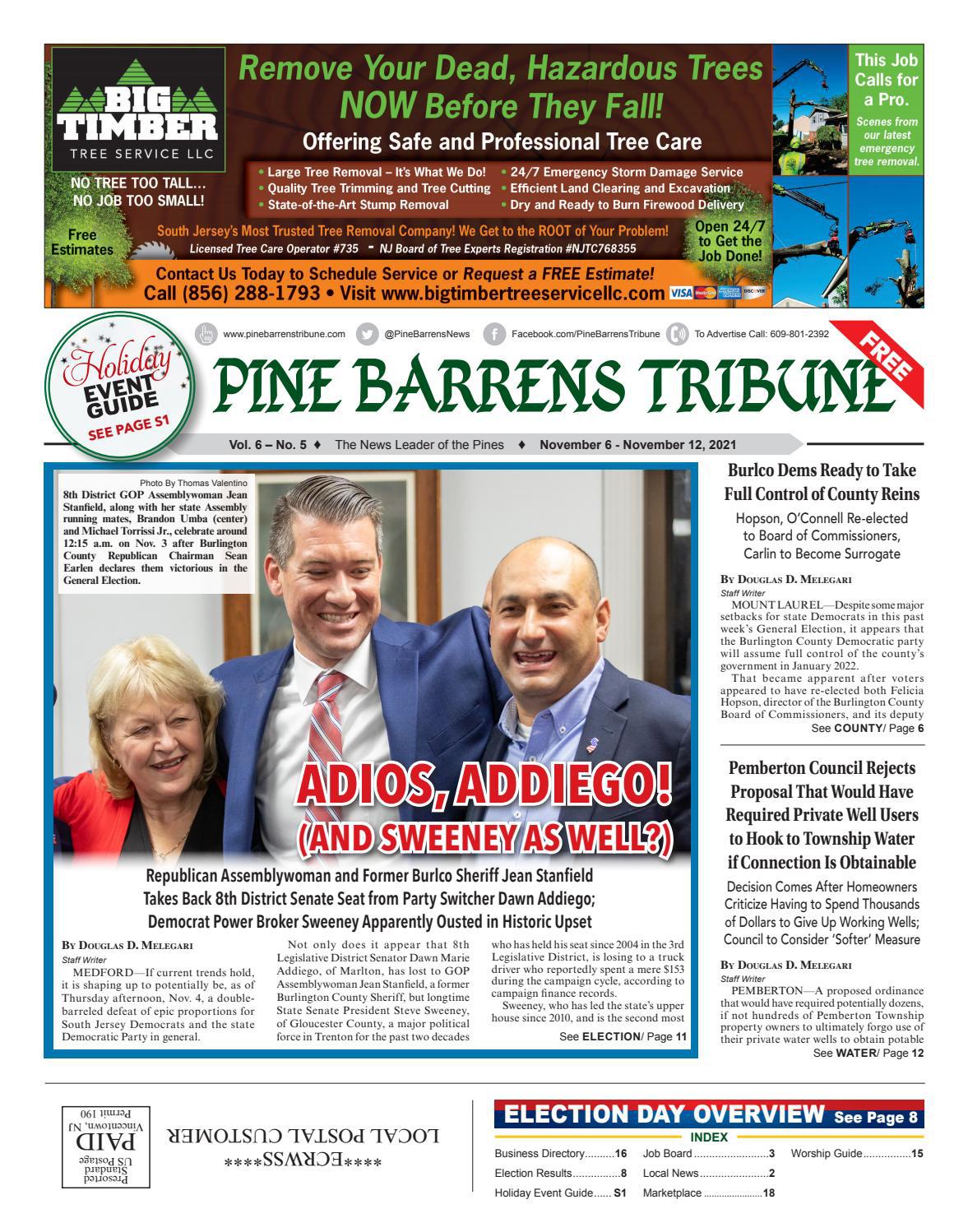 Pine Barrens Tribune November 6, 2021-November 12, 2021 by Pine Barrens ...