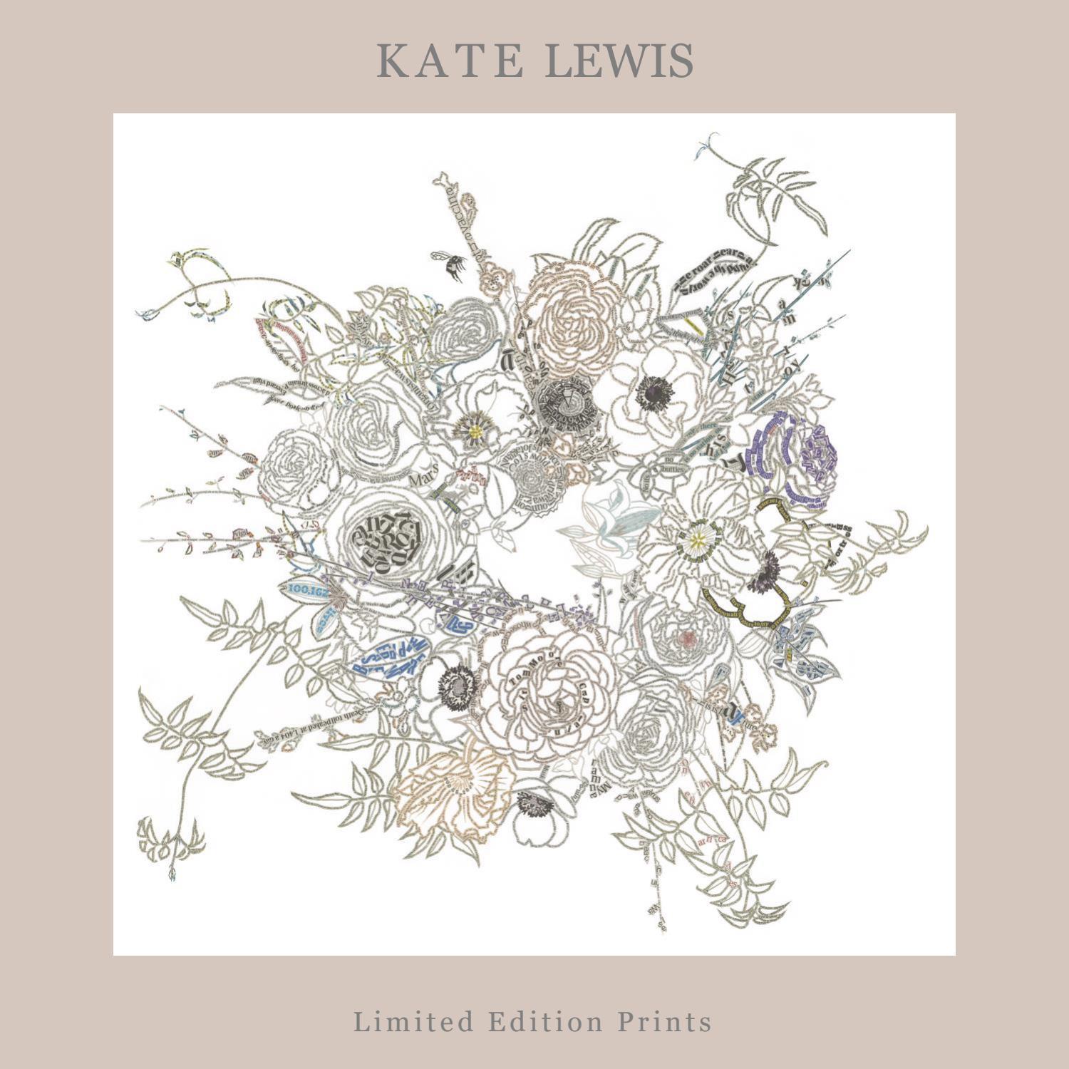 Kate Lewis - Limited Edition Prints - November 2021 by railings-gallery ...