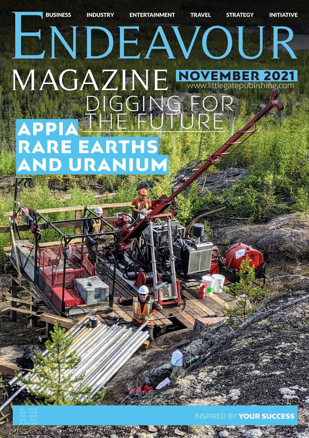 Appia Rare Earths and Uranium by Littlegate Publishing - Issuu