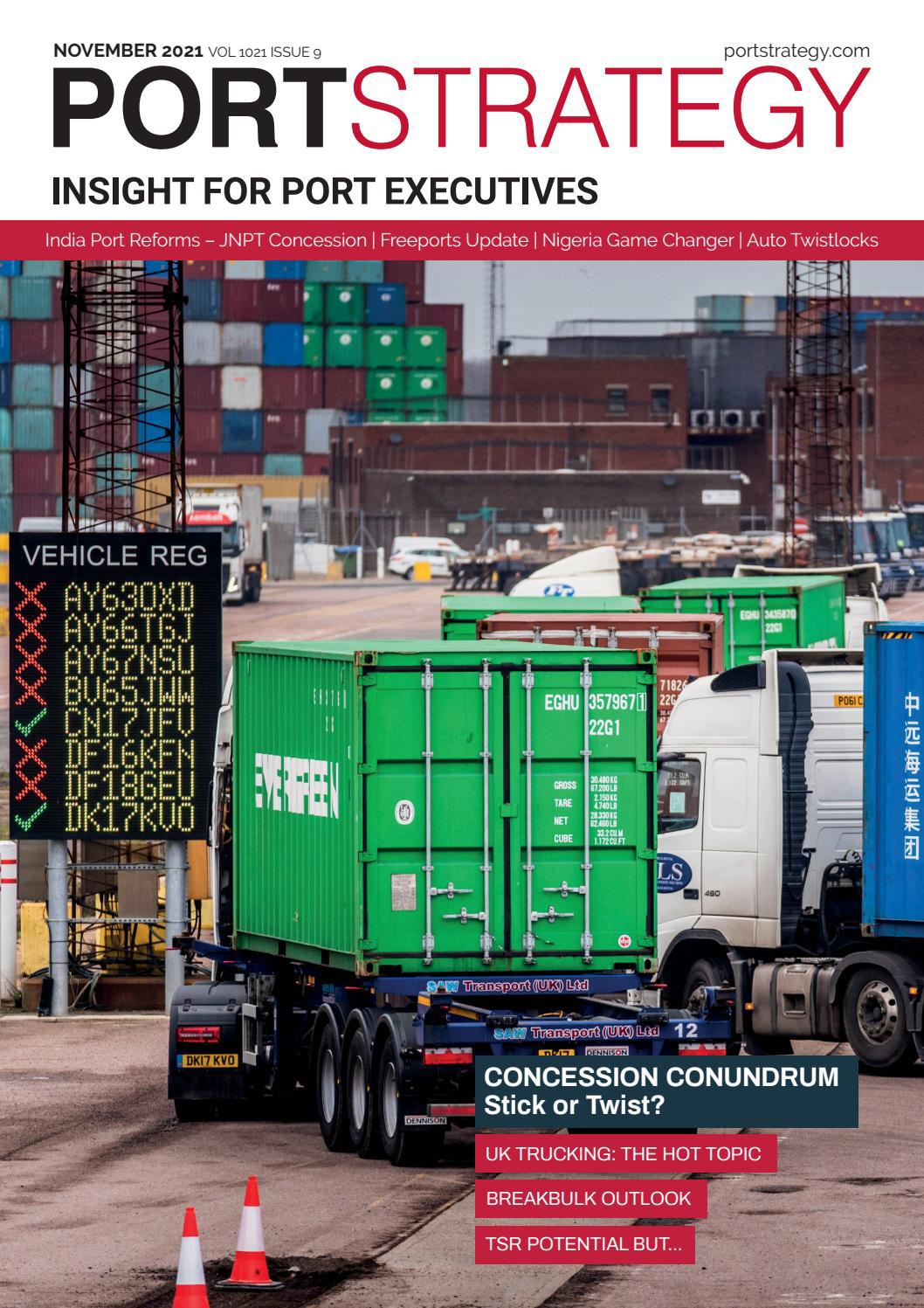 Port Strategy November 2021 by Mercator Media - Issuu
