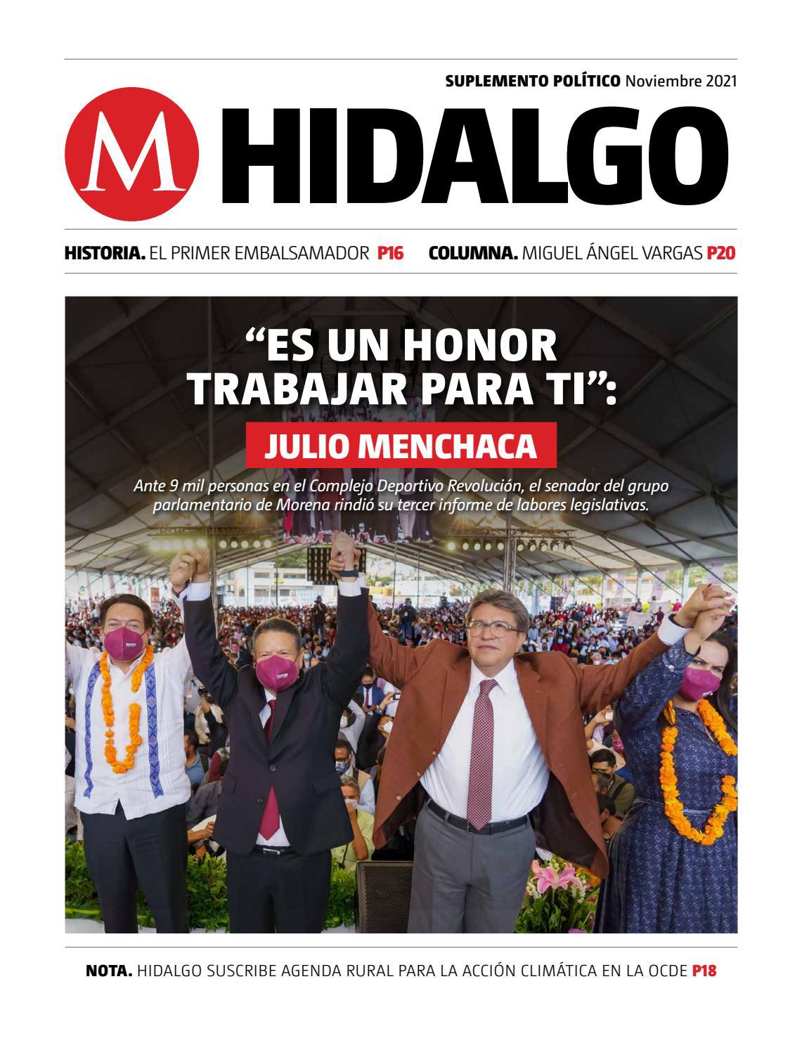 M HIDALGO, noviembre, 2021 Milenio Hidalgo by Milenio Hidalgo - Issuu