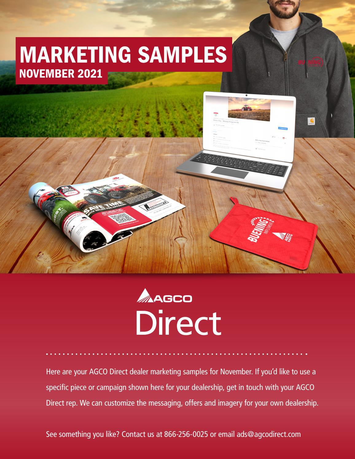 November 2021 Lookbook by AGCO Direct - Issuu