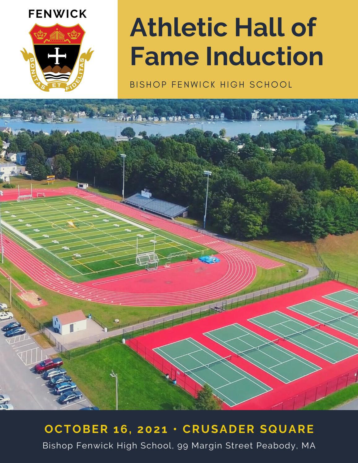 2021 Athletic Hall of Fame Program Book by Bishop Fenwick High School - Issuu