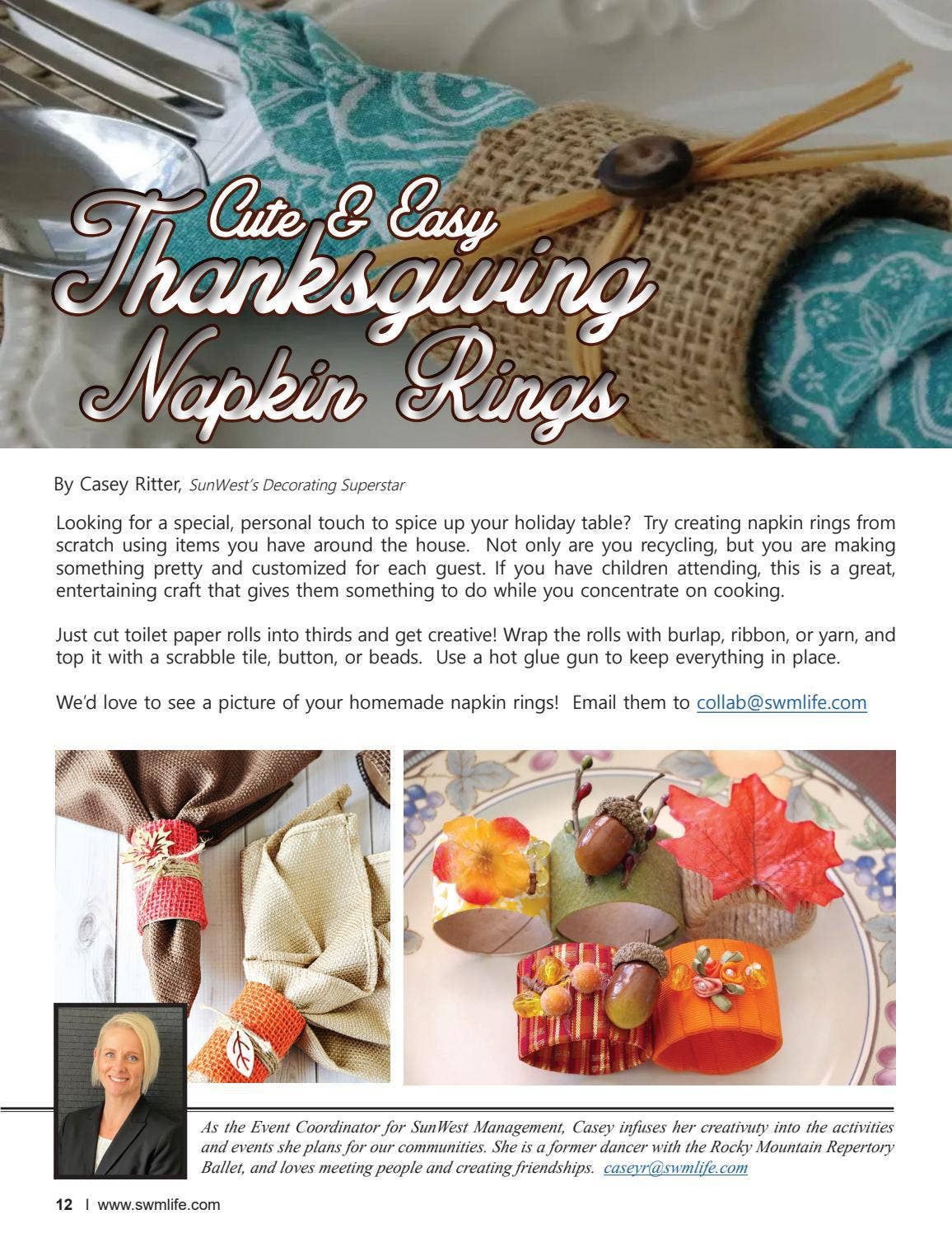 The SunWest Life Magazine_November 2021 by SunWestManagement - Issuu