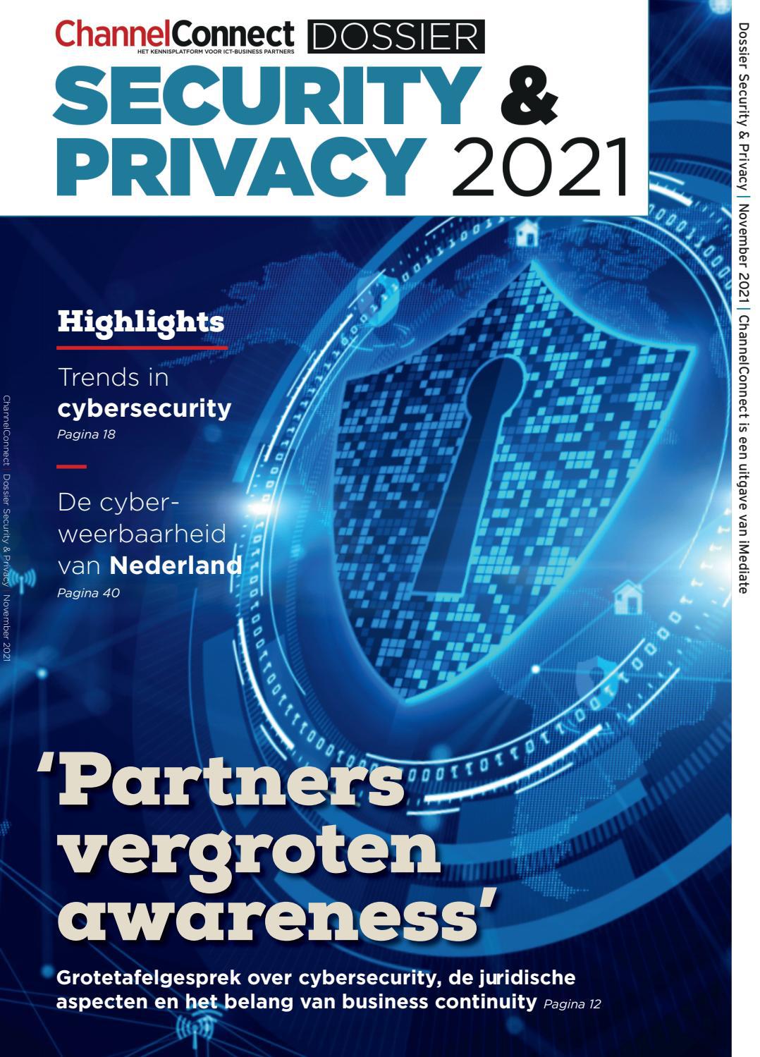 ChannelConnect Security & Privacy Dossier 2021 by iMediate - Issuu