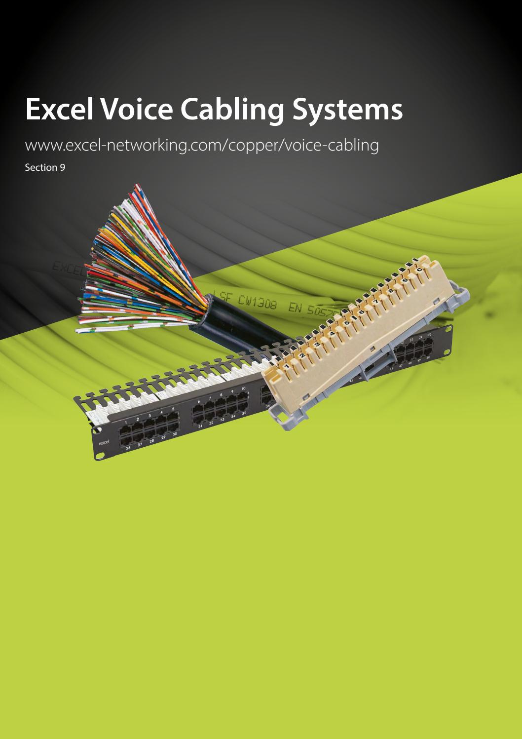 Excel Encyclopaedia V5 - Voice Cabling Systems by Mayflex - Issuu