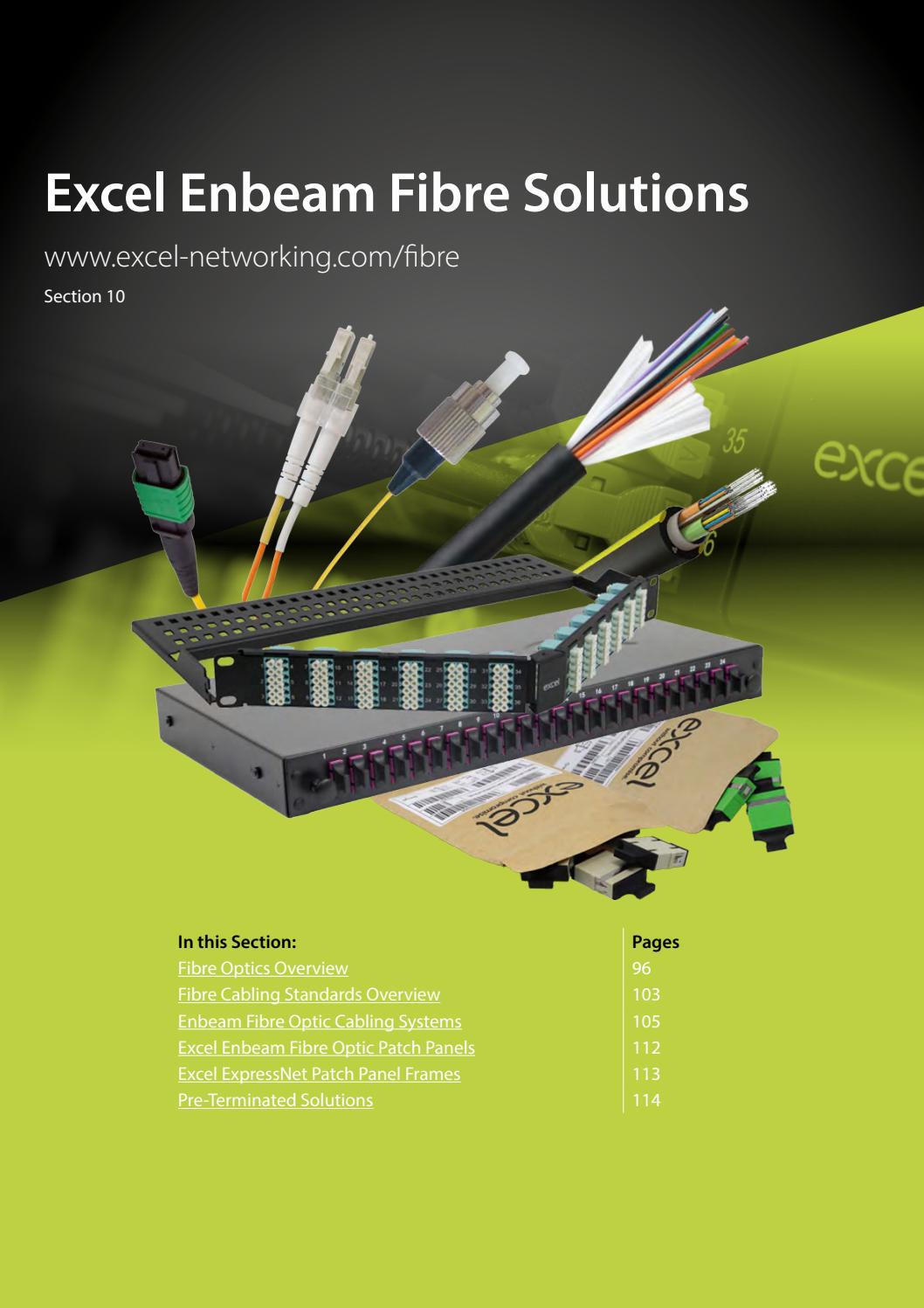 Excel Encyclopaedia V5 - Enbeam Fibre Solutions by Mayflex - Issuu