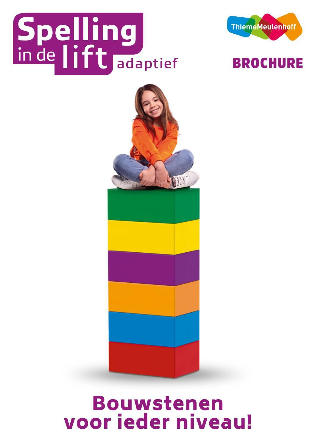 Brochure Spelling in de lift adaptief by ThiemeMeulenhoff - Issuu