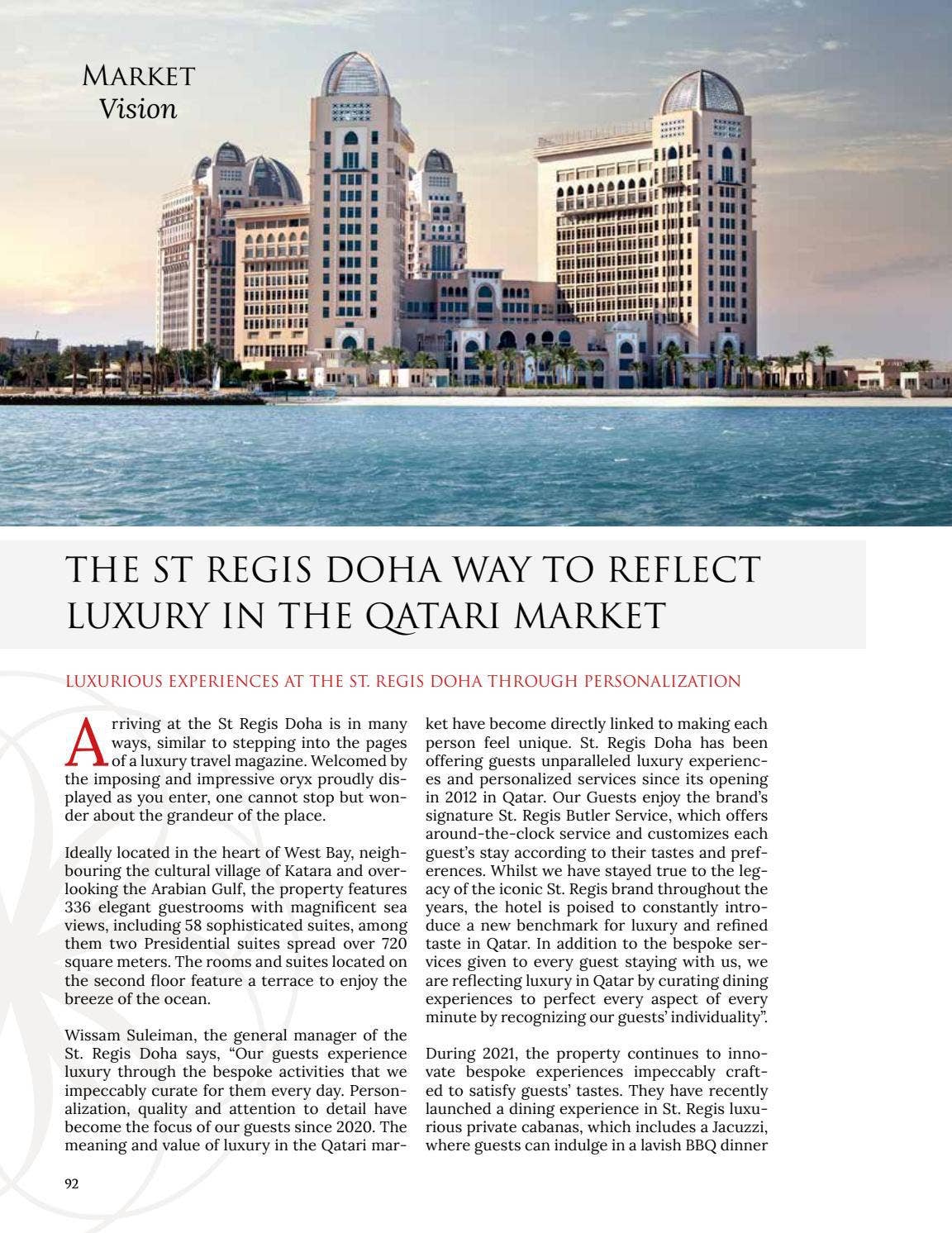 The Luxury Network Qatar Magazine Issue 01 by The Luxury Network - Issuu
