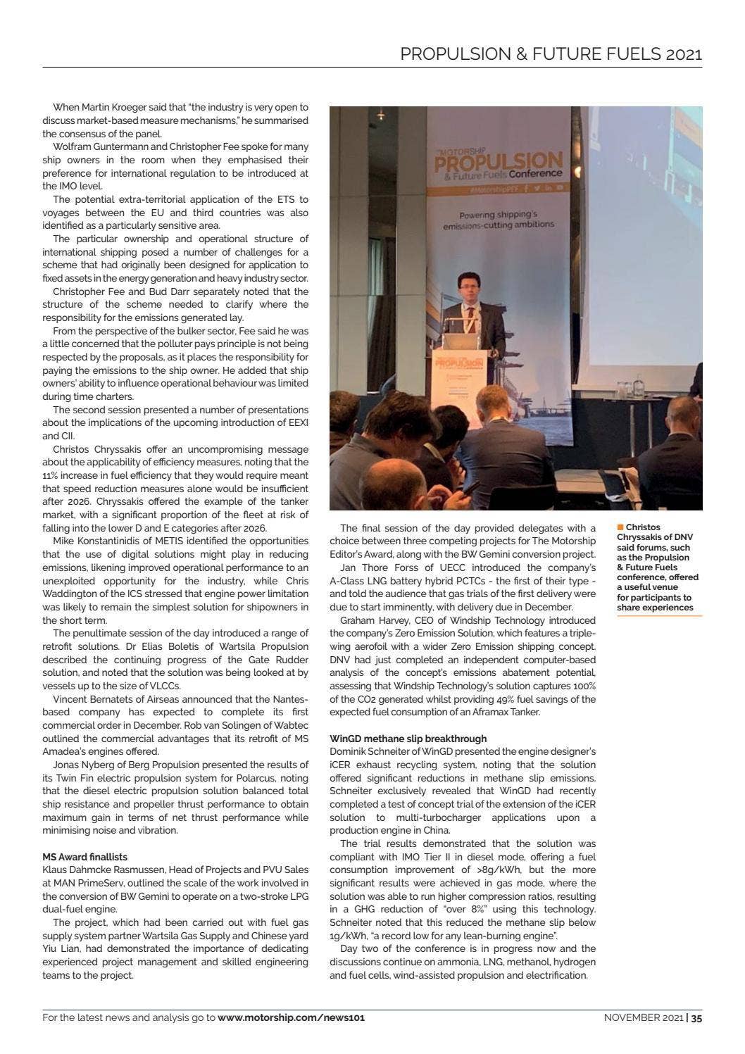 The Motorship November 2021 by Mercator Media - Issuu