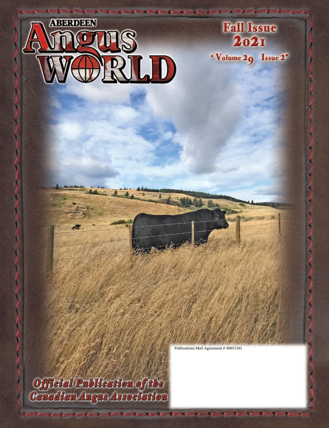 Angus World Magazine Fall Issue 2021 by Everything Angus - Issuu