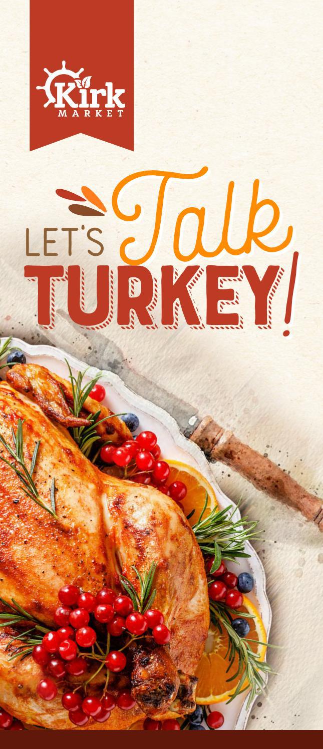 Let's Talk Turkey Prep Guide by Kirk Market - Issuu