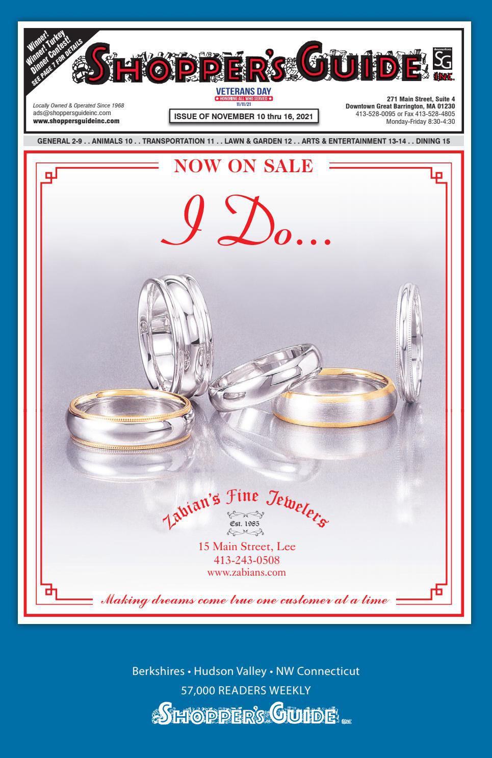 Shopper's Guide 11-10-2021 by New England Newspapers, Inc. - Issuu