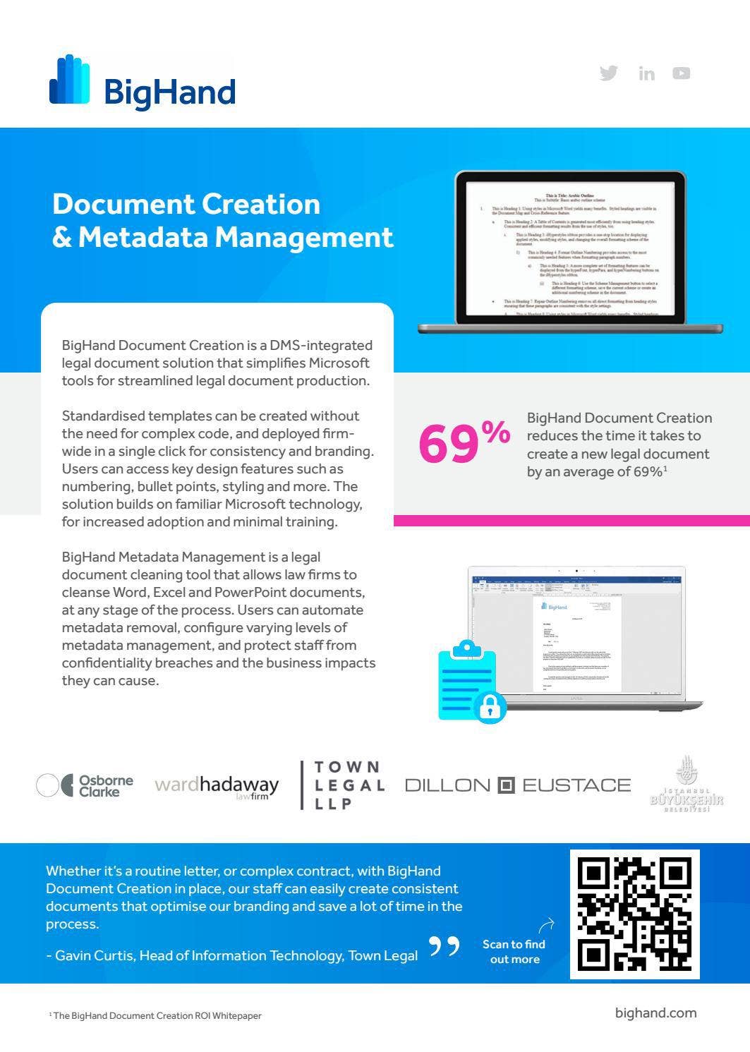 BigHand Document Creation and Metadata Management Product Sheet (UK) by ...
