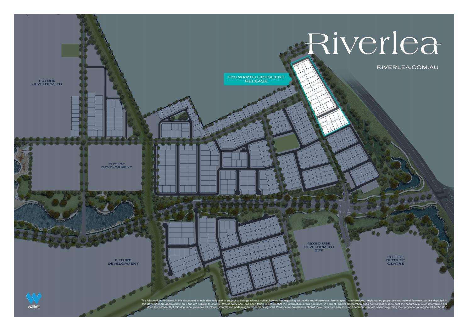 Riverlea Polwarth Crescent Release by Walker Web Team - Issuu