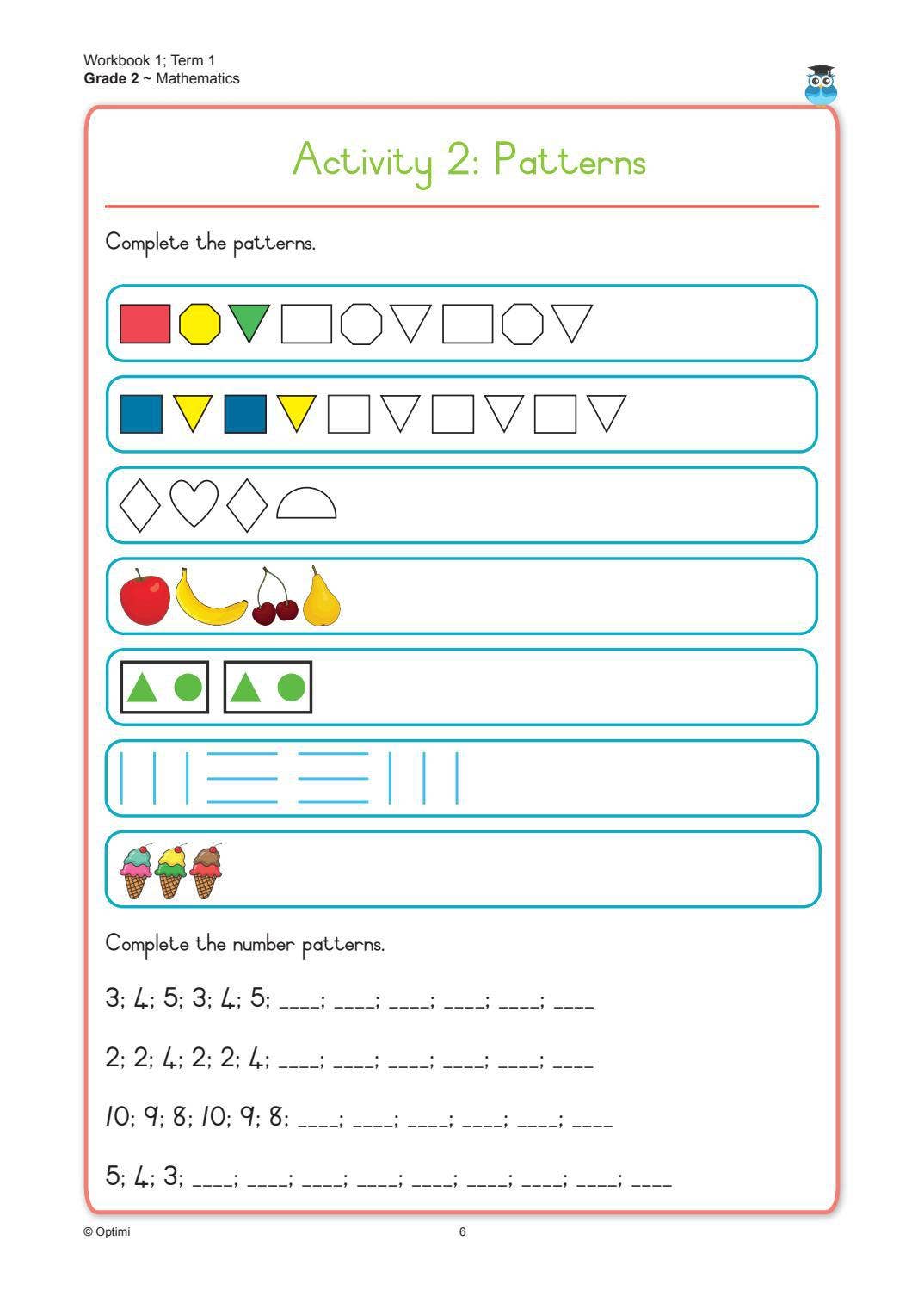 Mathematics Workbook 1 Term 1 Grade 2 by Impaq - Issuu