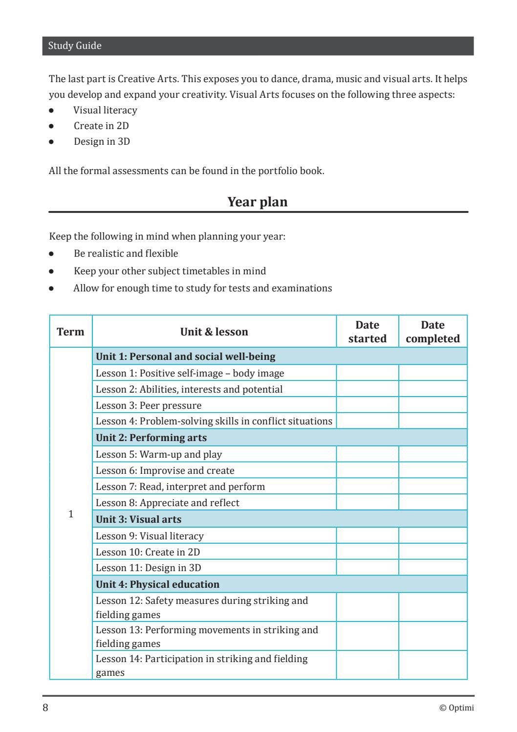 Life Skills Grade 6 Study Guide by Impaq - Issuu