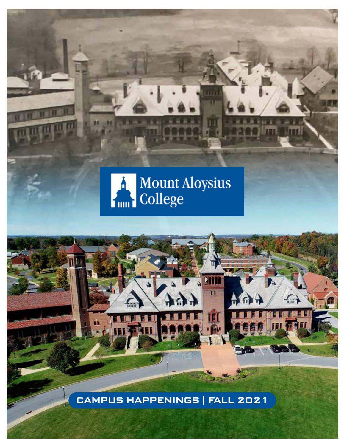 MAC - 2021 Campus Happenings Booklet by Mount Aloysius College - Issuu