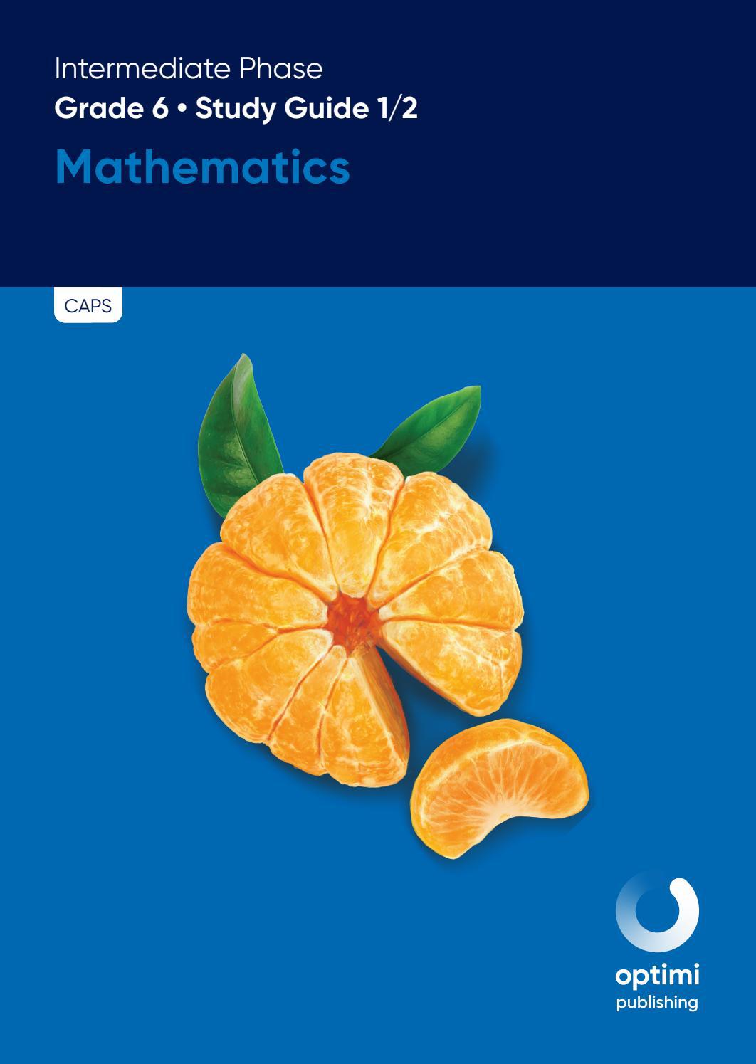 Mathematics Grade 6 Study Guide 1/2 by Impaq - Issuu