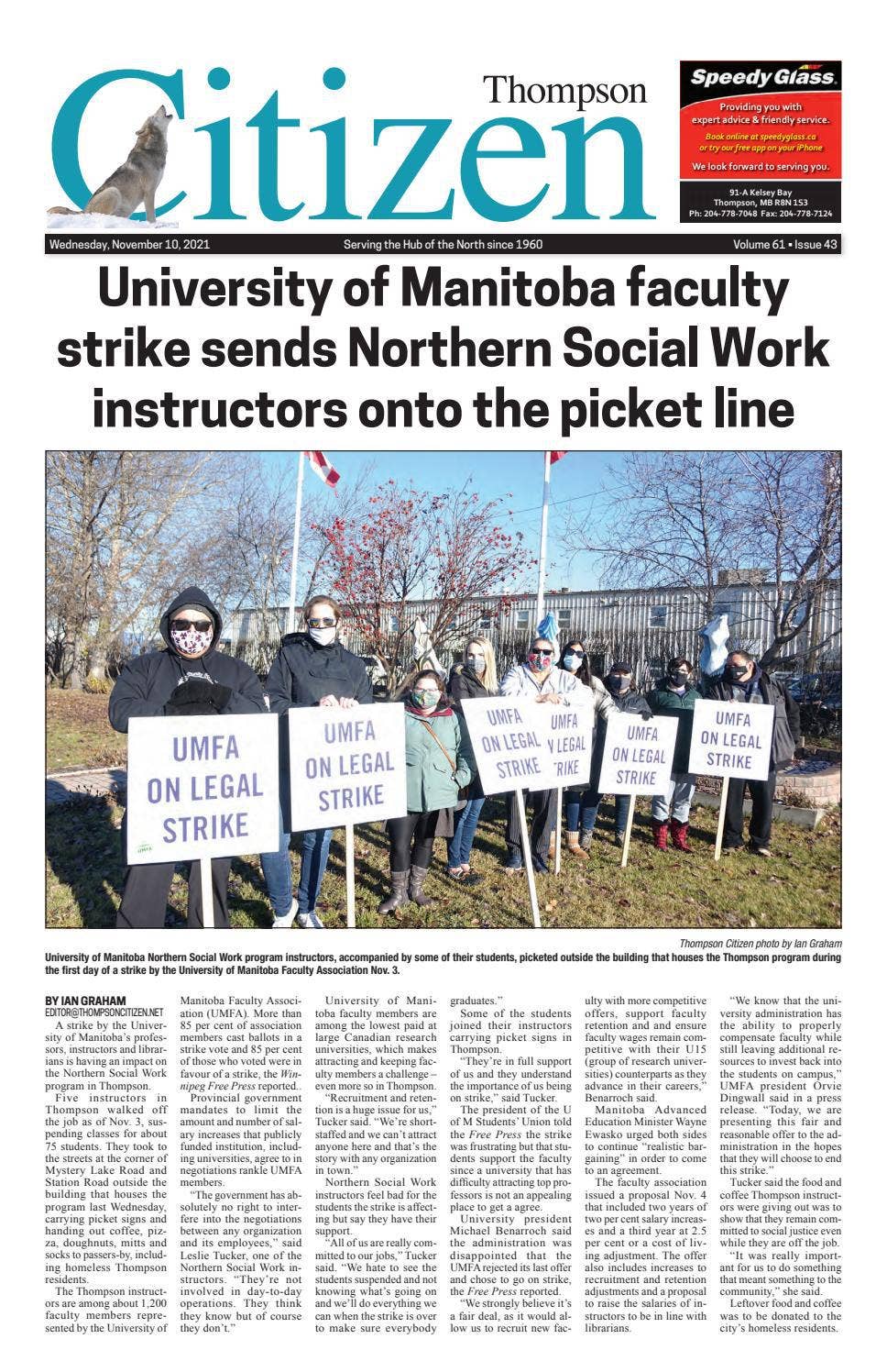 November 10 2021 by Thompson Citizen - Issuu