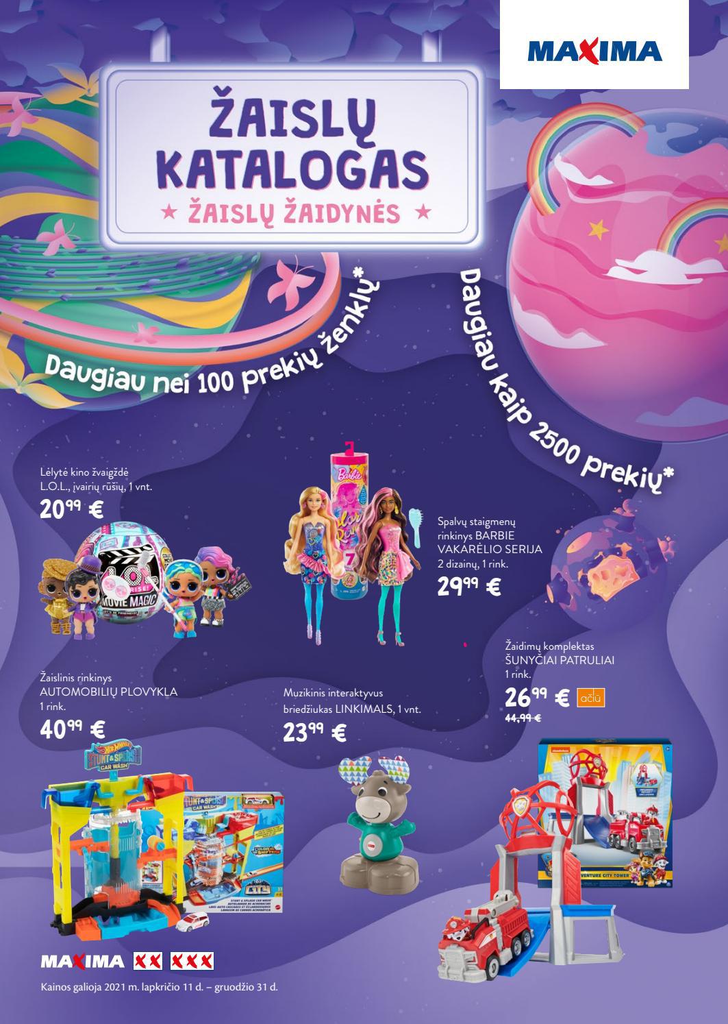 Žaislų katalogas by MAXIMA LT - Issuu