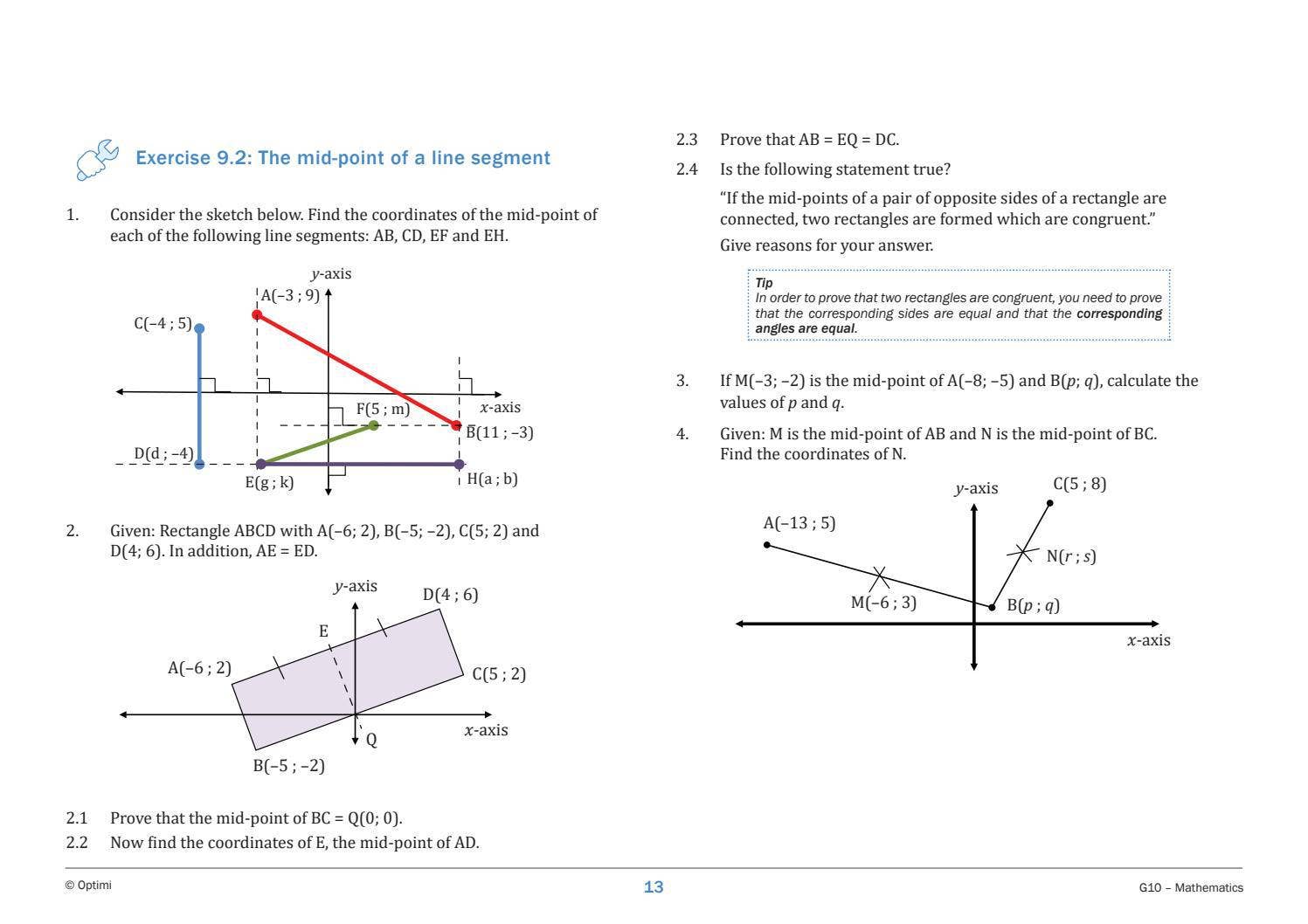 Mathematics Grade 10 Study Guide 2/2 by Impaq - Issuu
