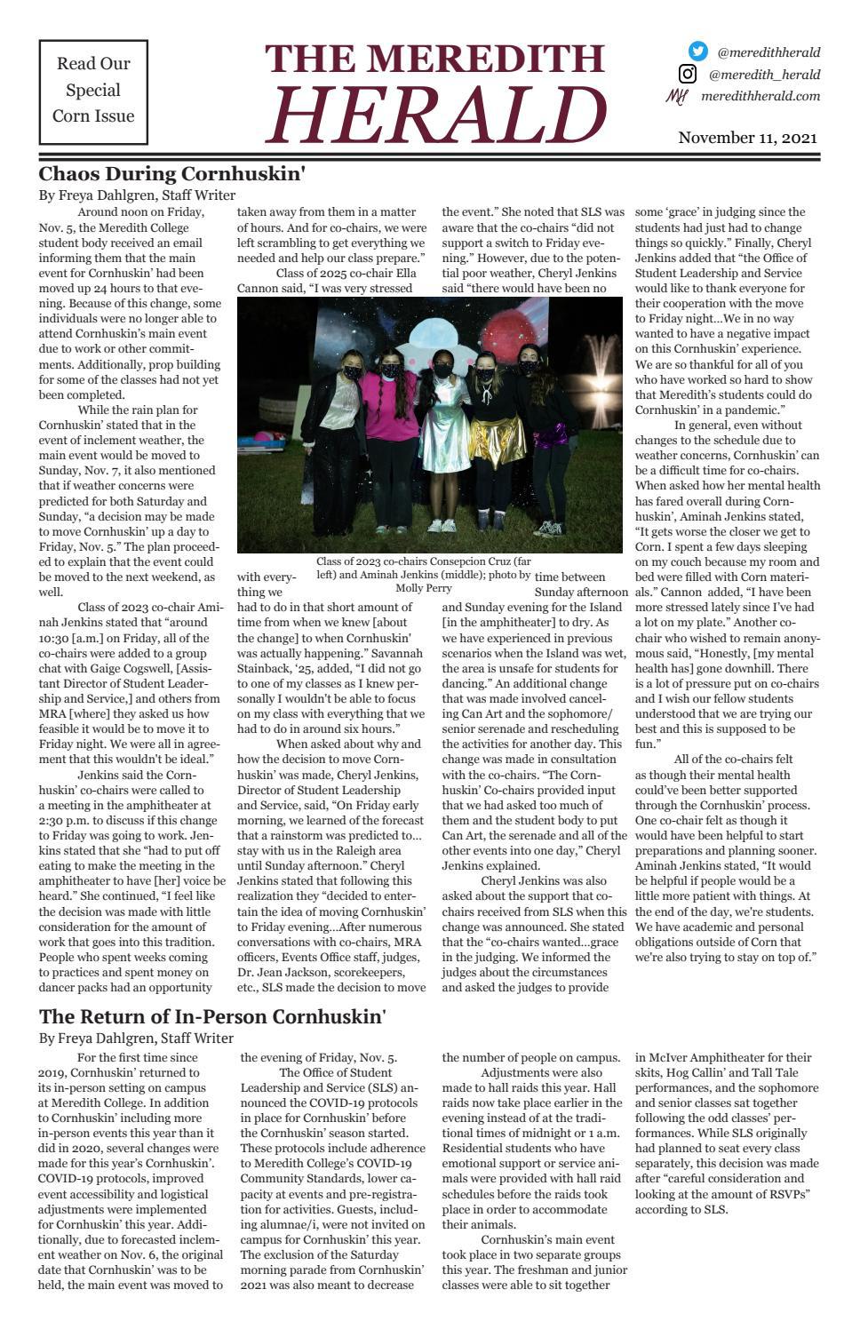 Nov 11, 2021 by The Meredith Herald - Issuu