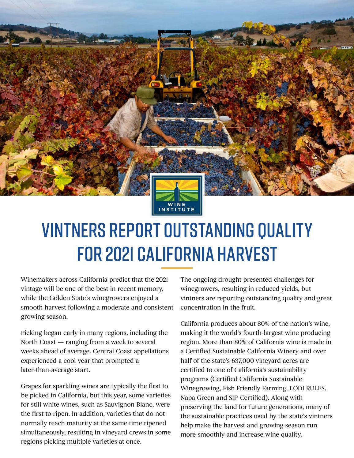 2021 oogstrapport uit Californië by Jan Rook - Issuu