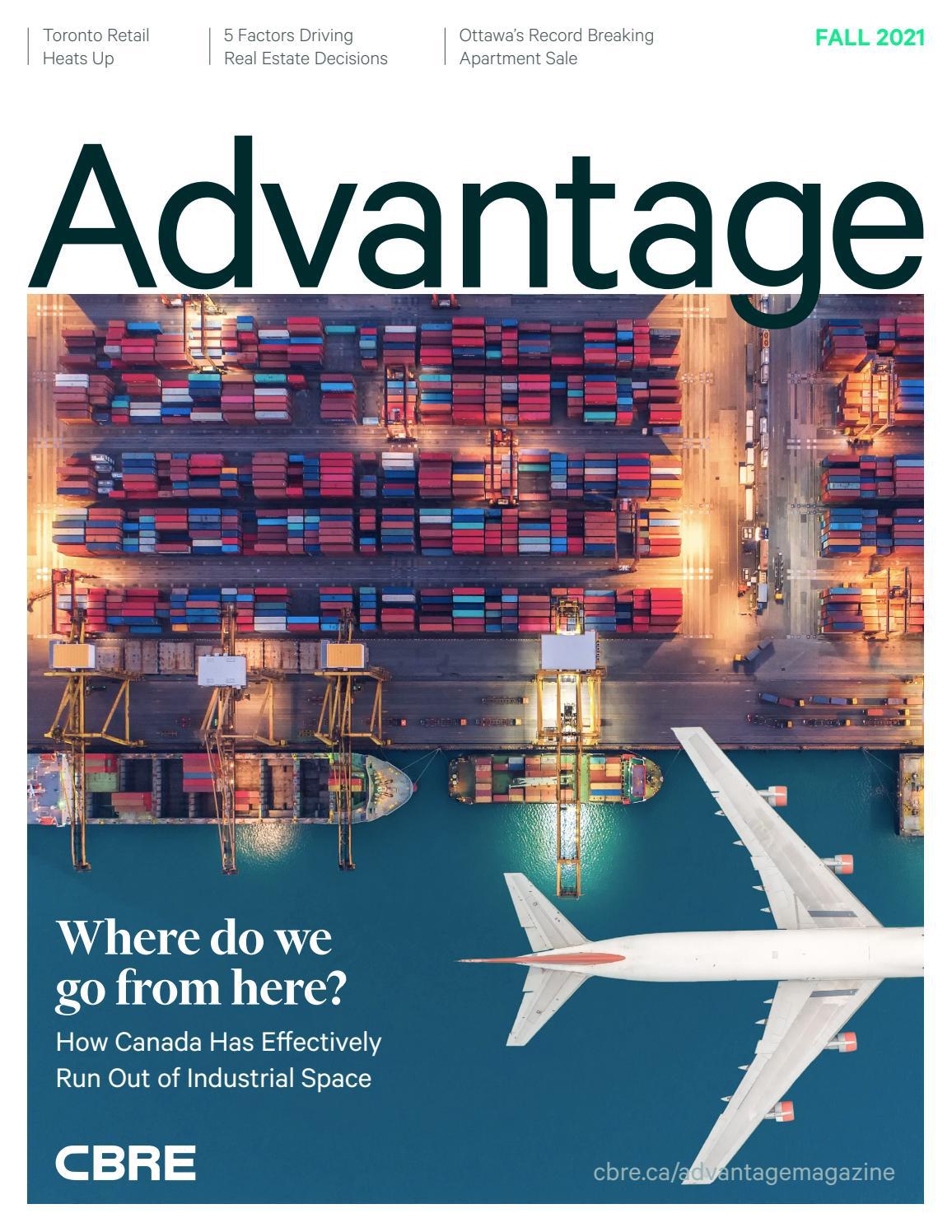 CBRE Canada Advantage Magazine - Fall 2021 by cbrecanada - Issuu