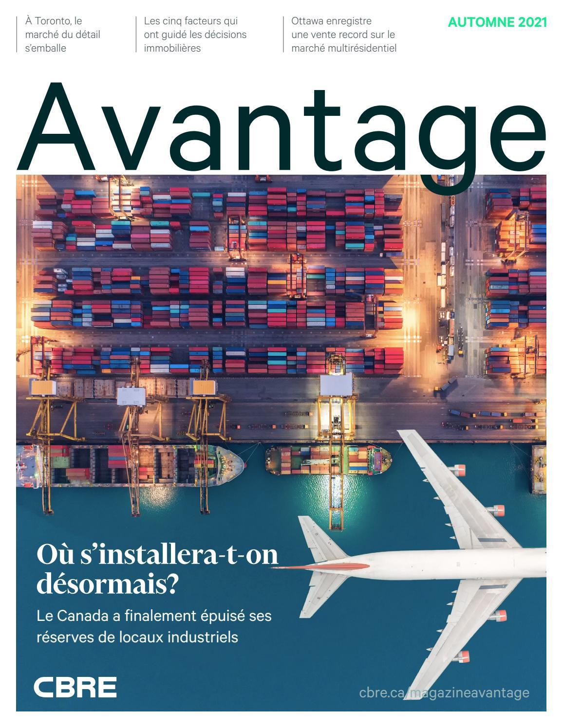 CBRE Magazine Avantage - Automne 2021 by cbrecanada - Issuu
