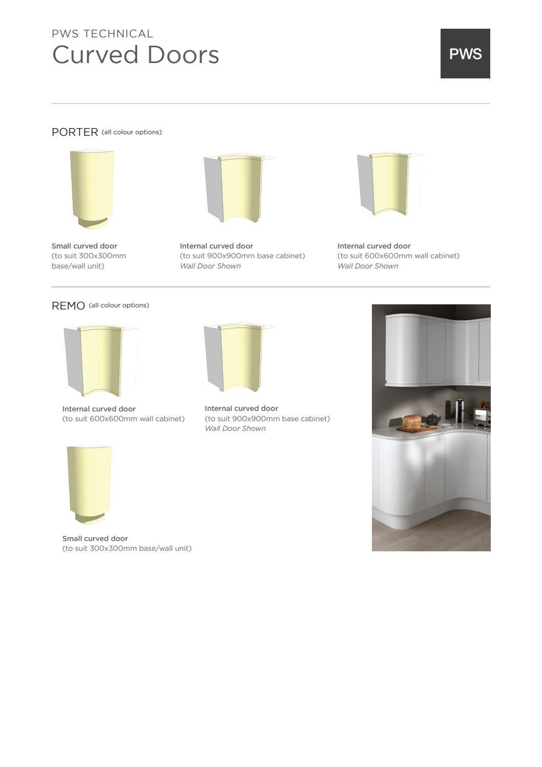 Technical information for Curved Doors by PWS Distributors Ltd - Issuu