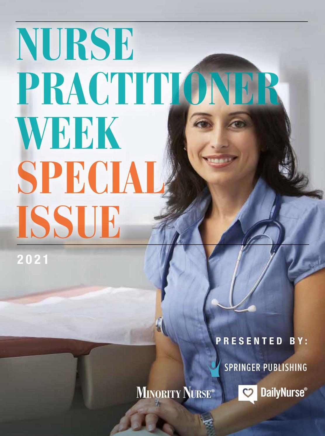 Nurse Practitioner Week 2021 Special Issue by Springer Publishing ...