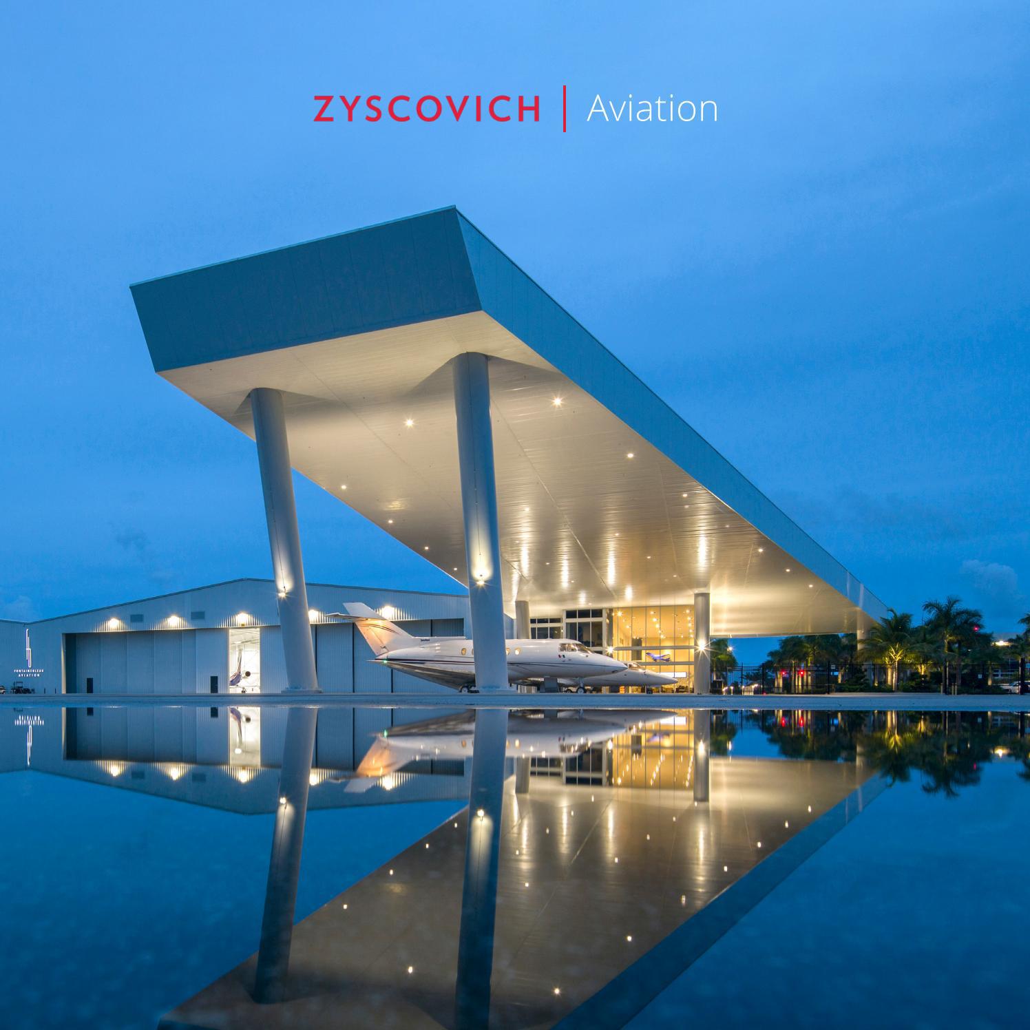 Zyscovich Aviation Brochure by Zyscovich - Issuu