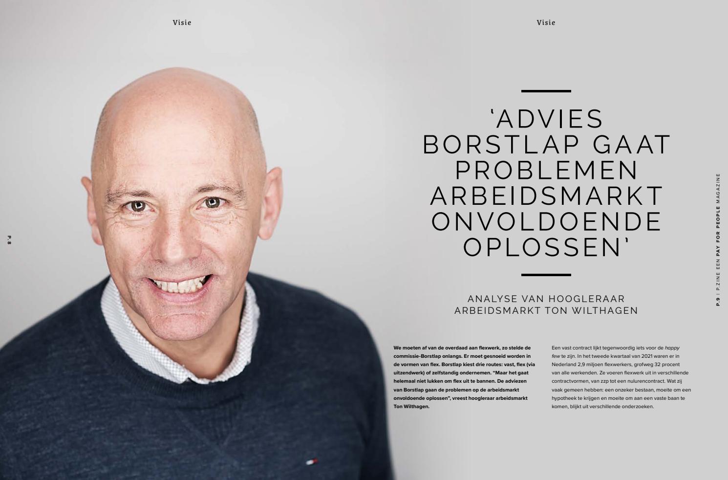 'Advies Borstlap gaat problemen arbeidsmarkt onvoldoende oplossen' by ...