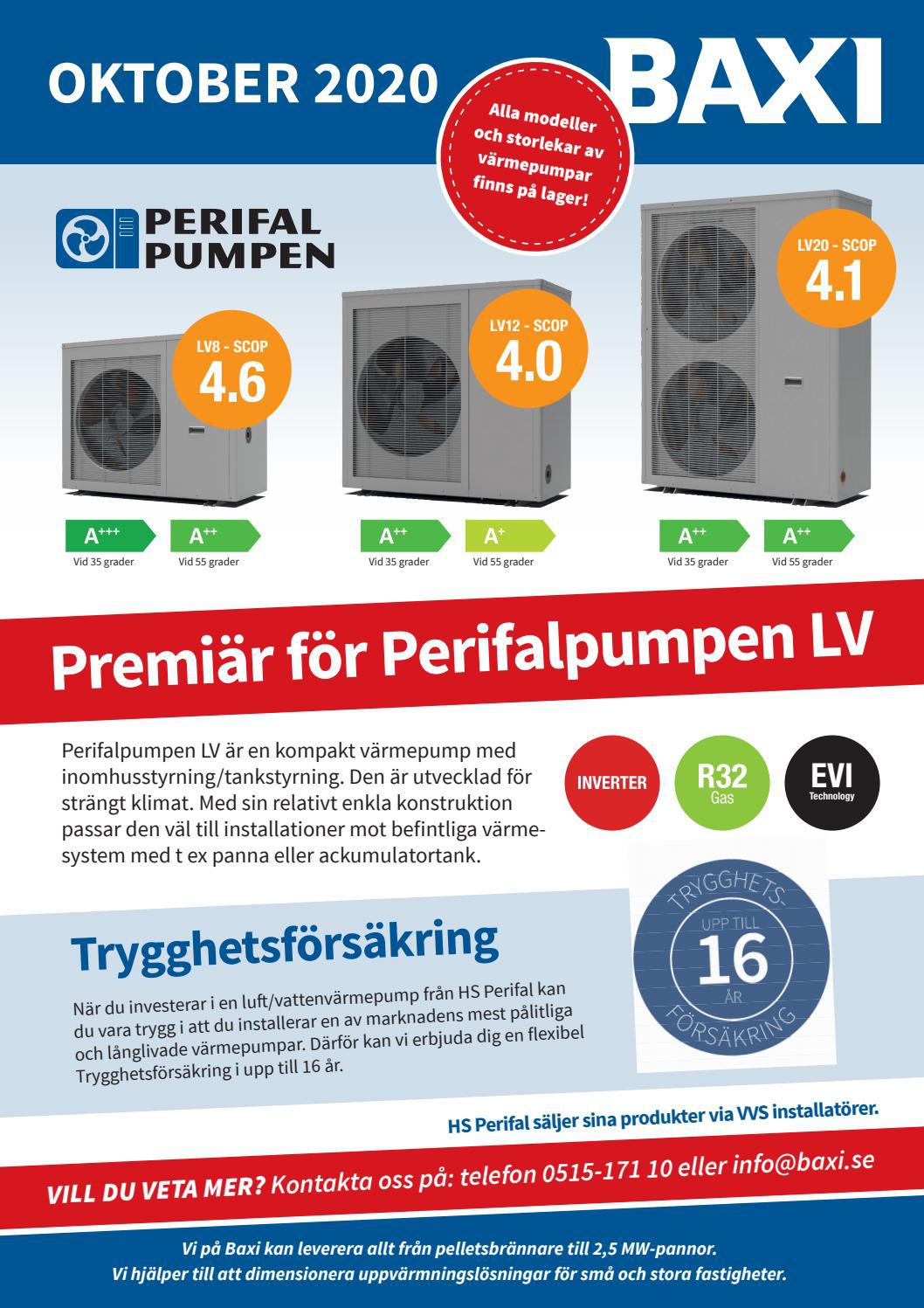 Baxi News – oktober 2020 – BAXI/HS Perifal by Baxi Sverige - Issuu