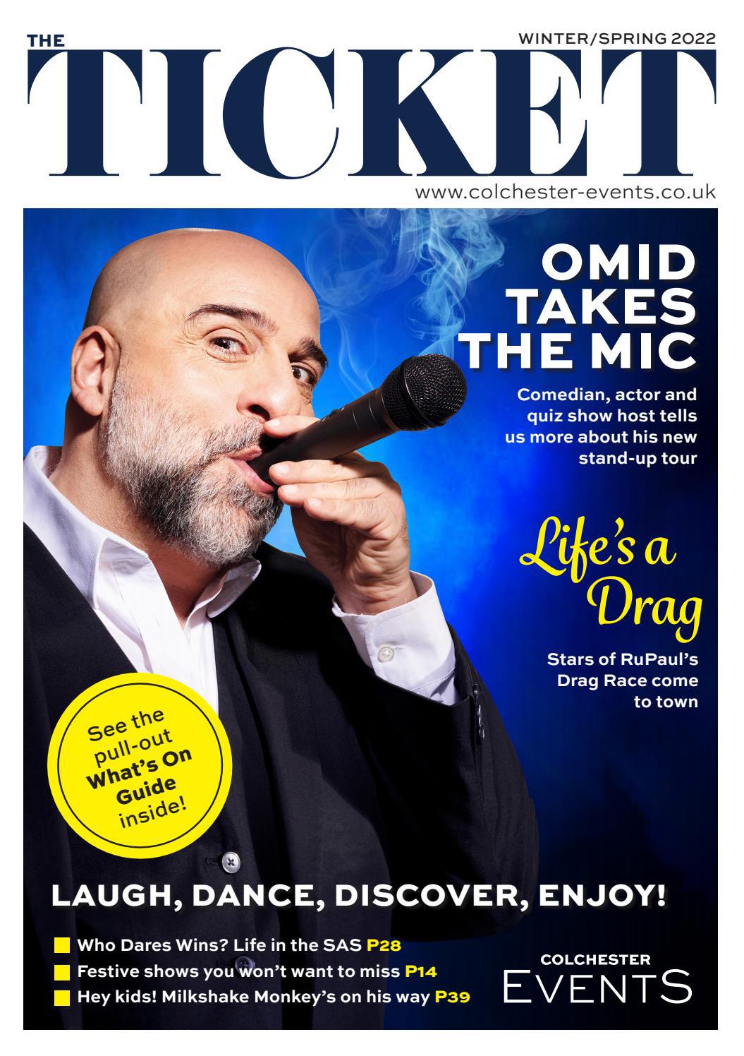 The Ticket Magazine by ColchesterEvents - Issuu