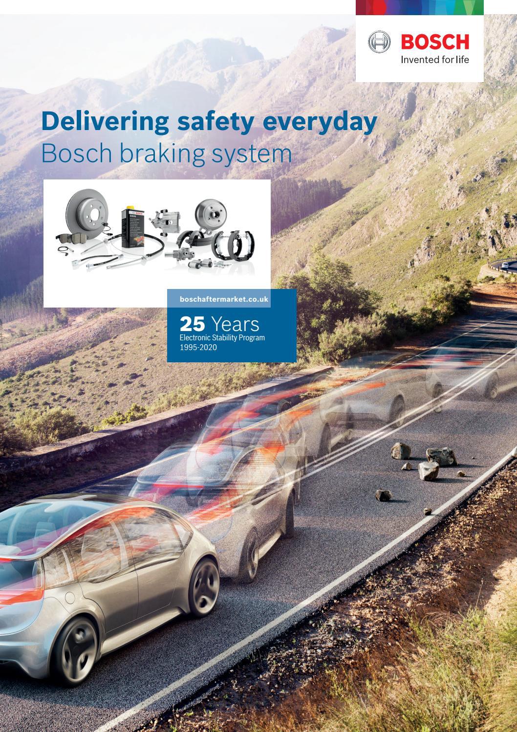 Bosch Braking Brochure by Hamerville Media Group - Issuu