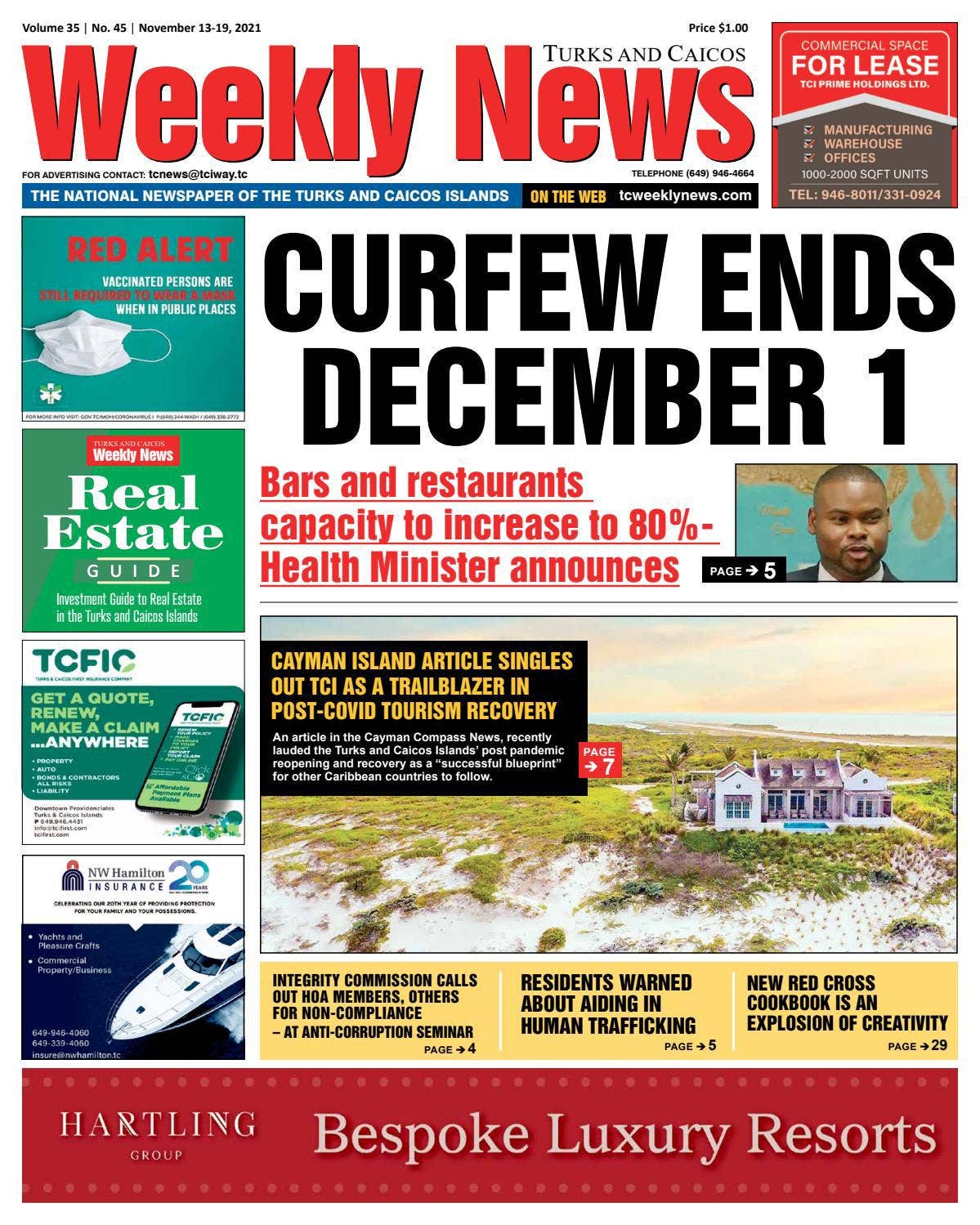 TC Weekly News November 13 - 19. 2021 by TC Weekly News - Issuu