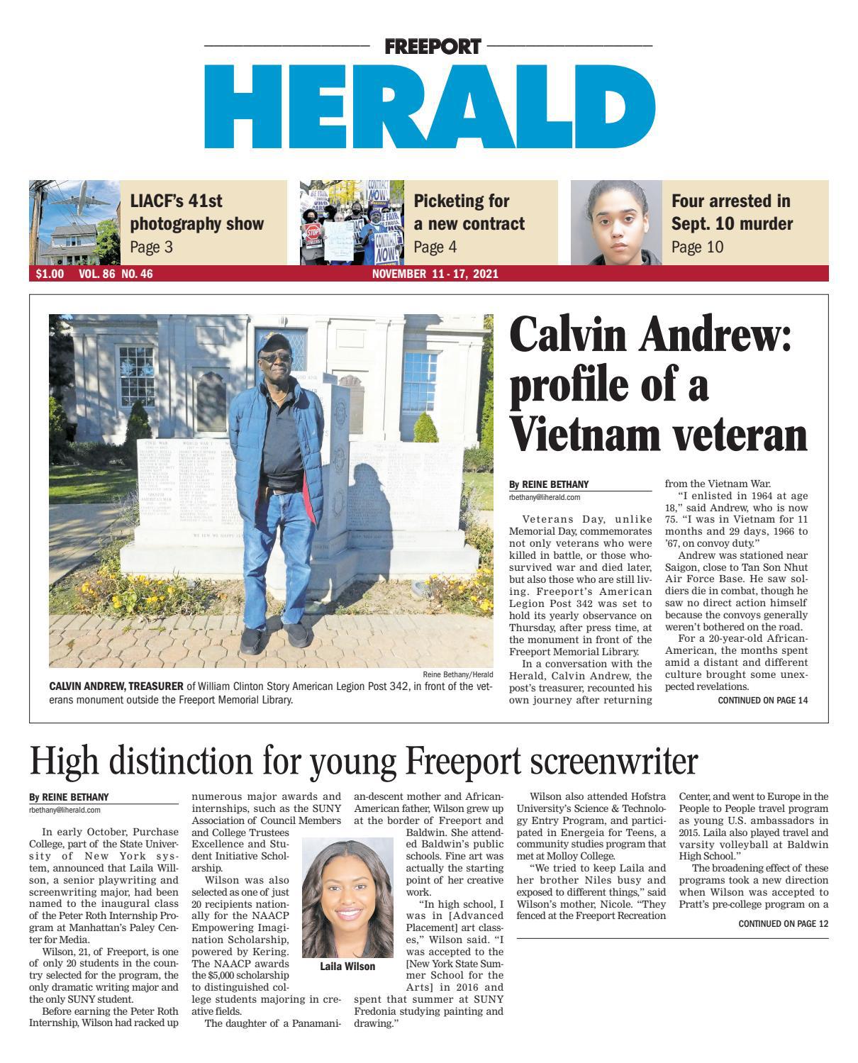 Freeport Herald 11-11-2021 by Richner Communications, Inc - Issuu