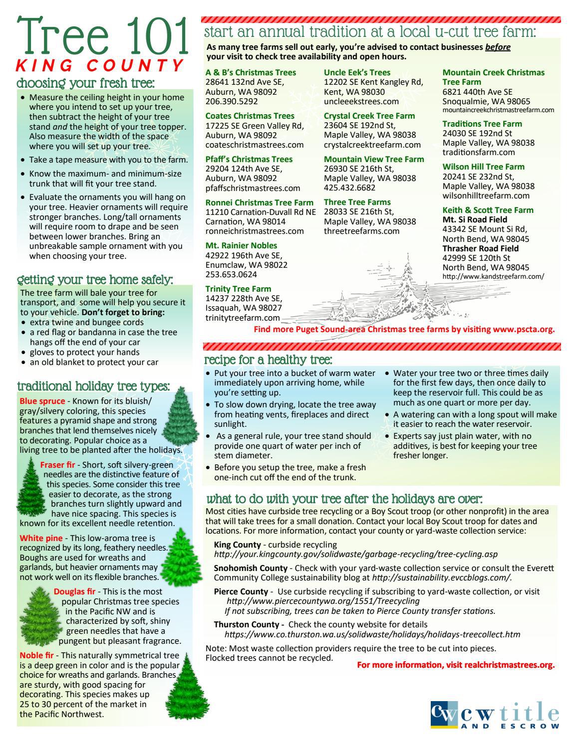 Fresh Tree Guide by CW Title and Escrow - Issuu