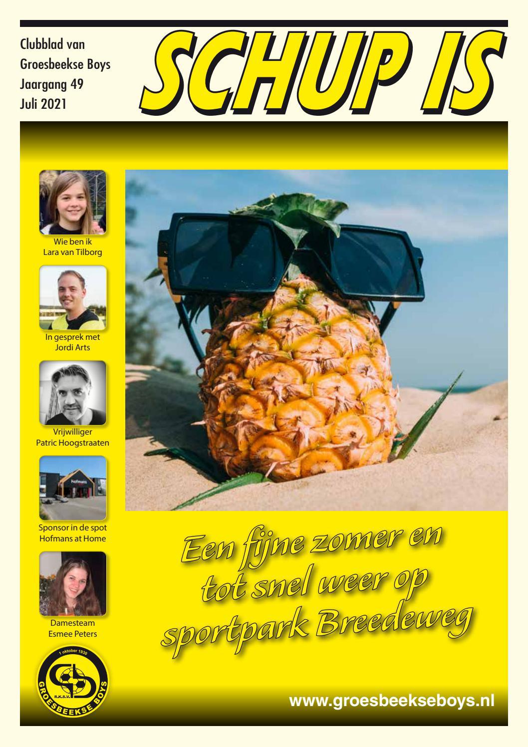 Schup Is Juli 2021 by groesbeekseboys - Issuu