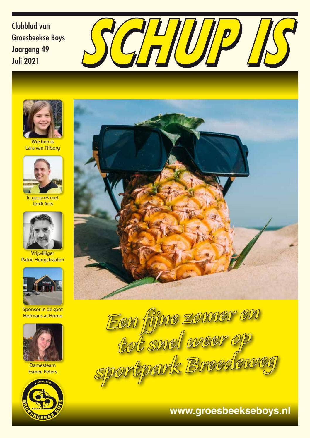 Schup Is Juli 2021 by groesbeekseboys - Issuu