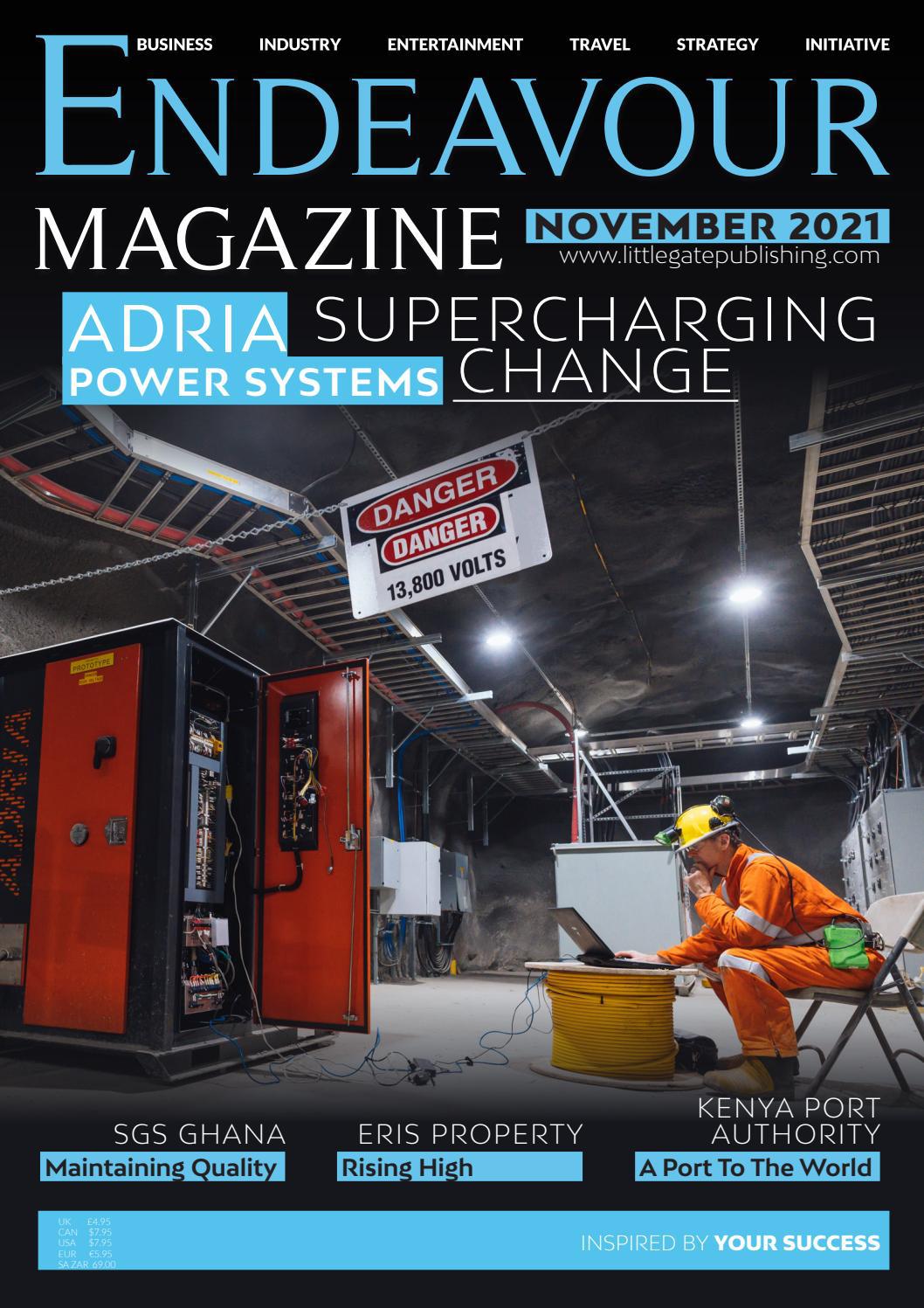 Endeavour Magazine November 2021 by Littlegate Publishing - Issuu