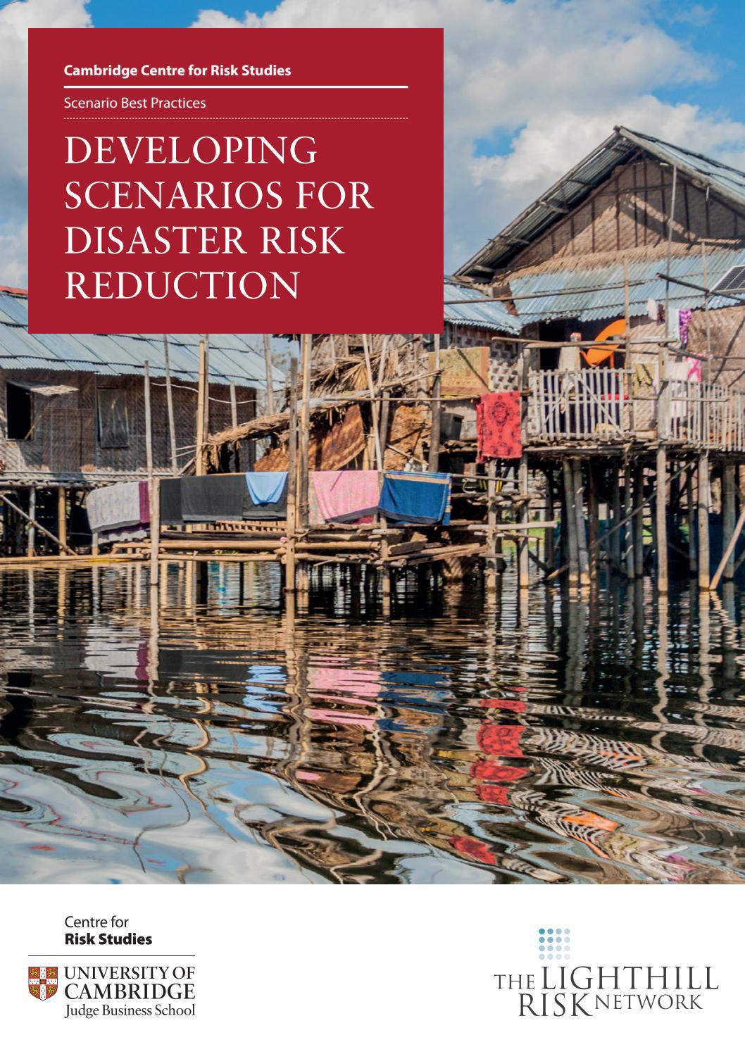 Developing Scenarios for Disaster Risk Reduction by Cambridge Judge ...