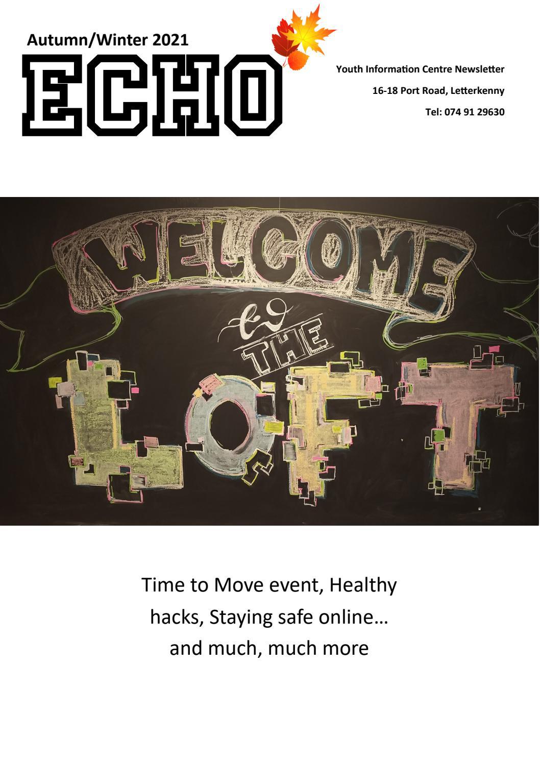 ECHO, newsletter published by Letterkenny Youth Information Office by ...