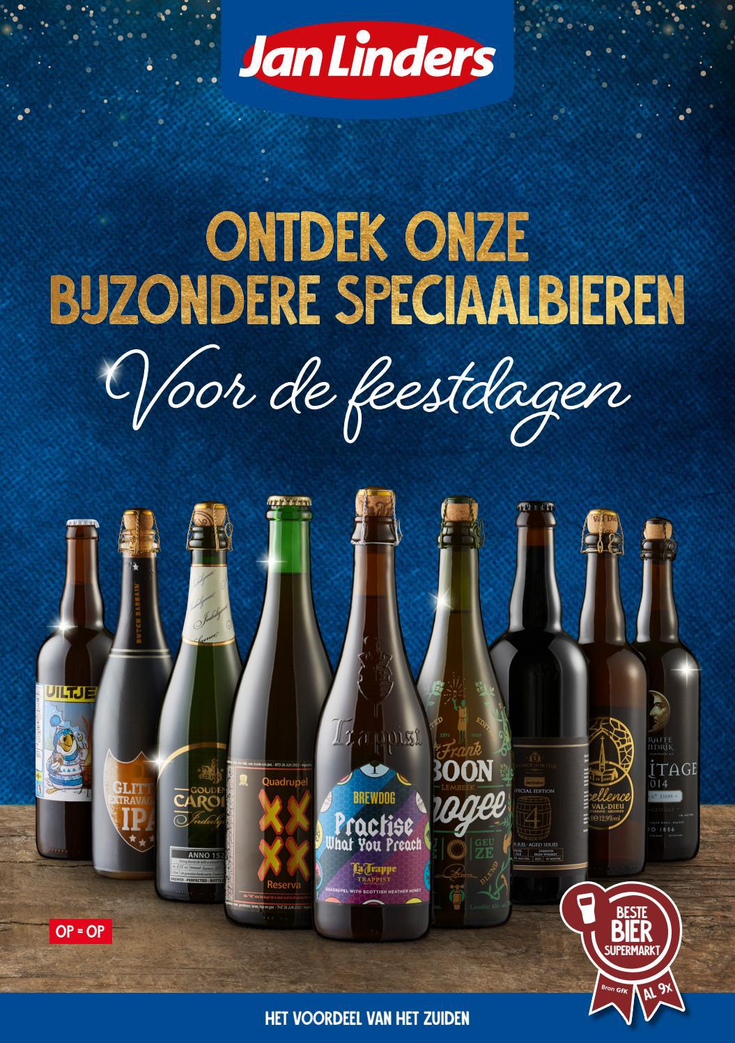 Jan Linders bier assortiment kerst 2021 by Jan Linders Supermarkten - Issuu