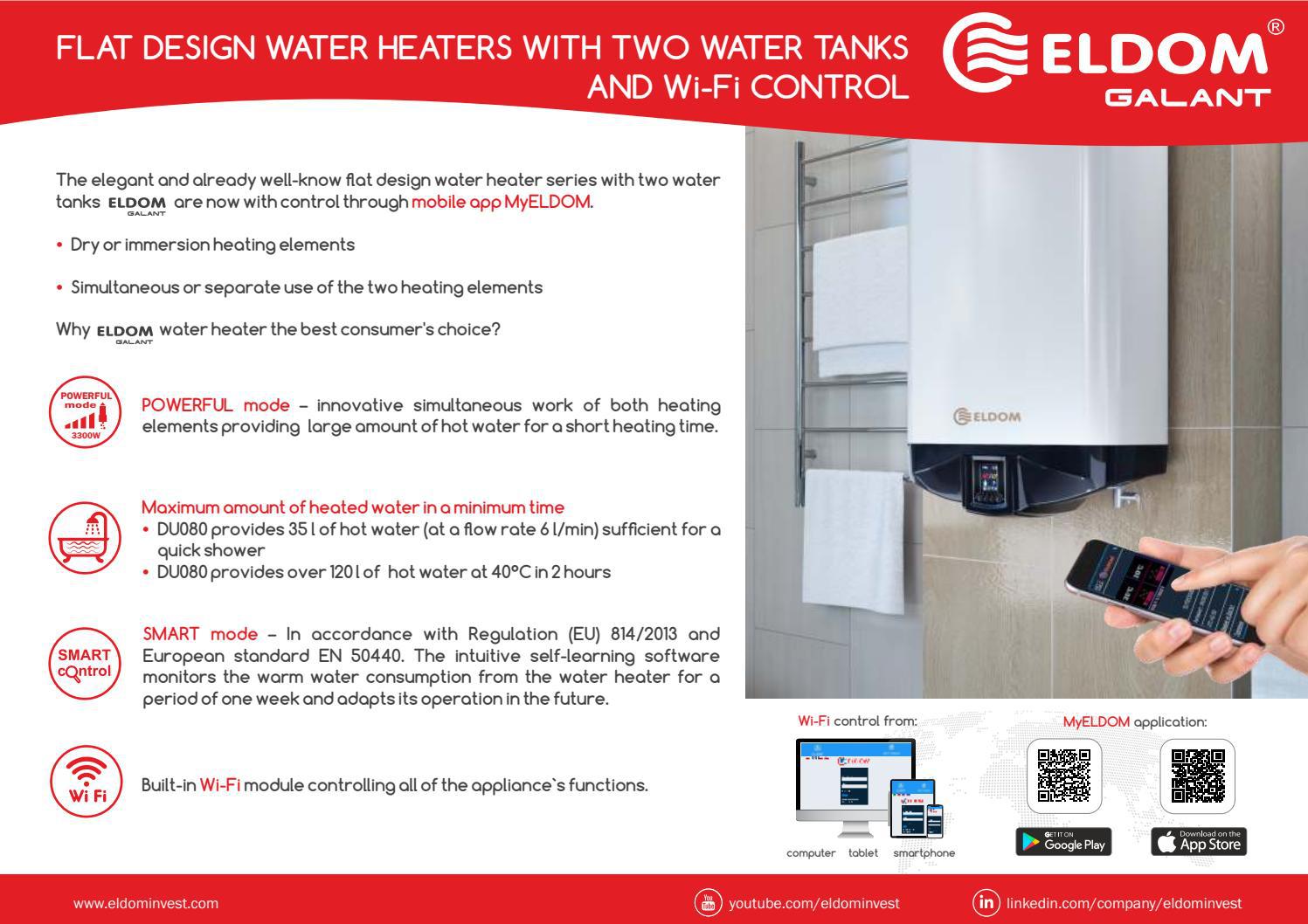 ELDOM GALANT Water Heaters by ELDOM - Issuu