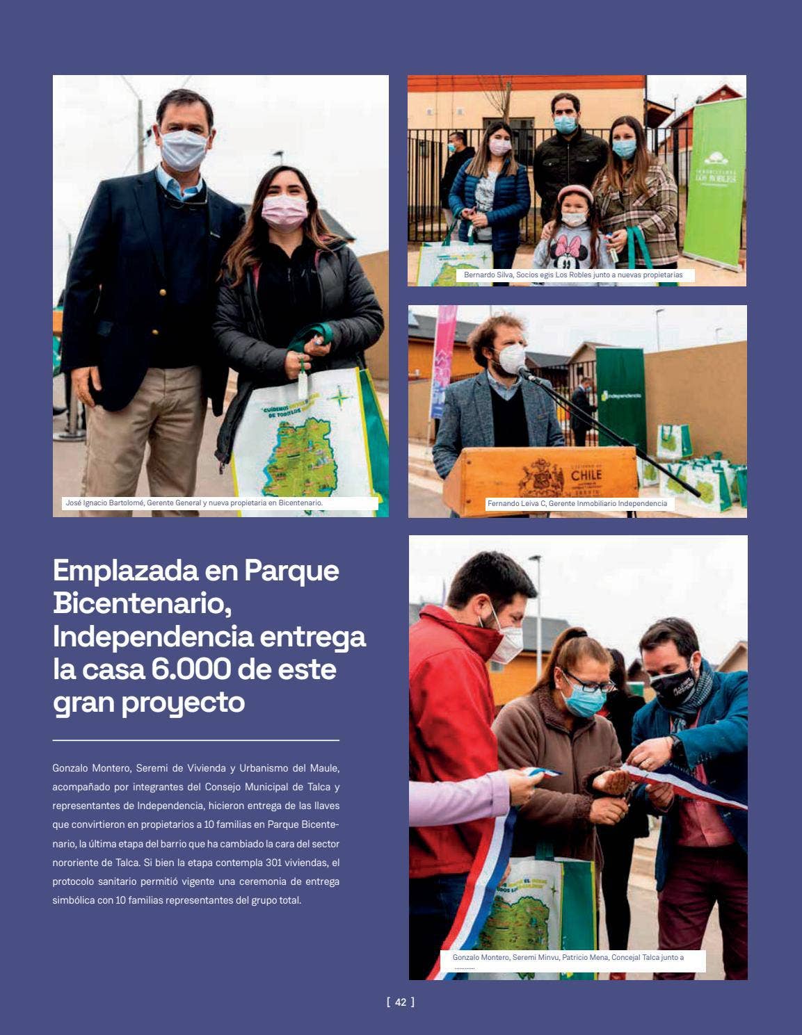 Revista Bicentenario 2021 #5 edición by Inmobiliaria Independencia - Issuu