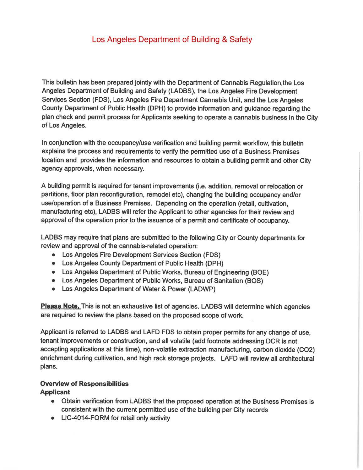 LADBS Procedures by Los Angeles Fire Department - Issuu