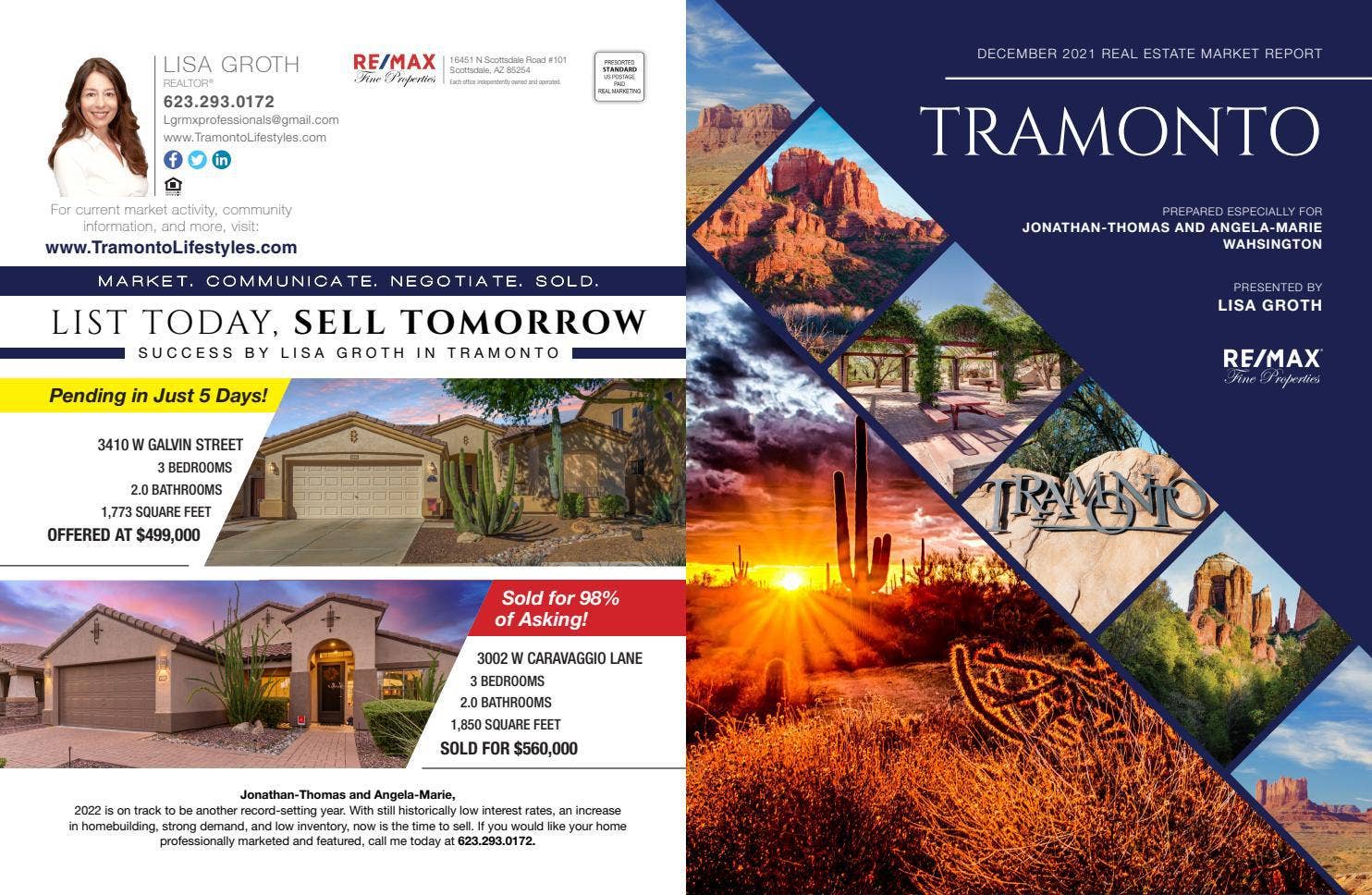 Lisa Groth-Tramonto - December 2021 by REAL Marketing - Issuu
